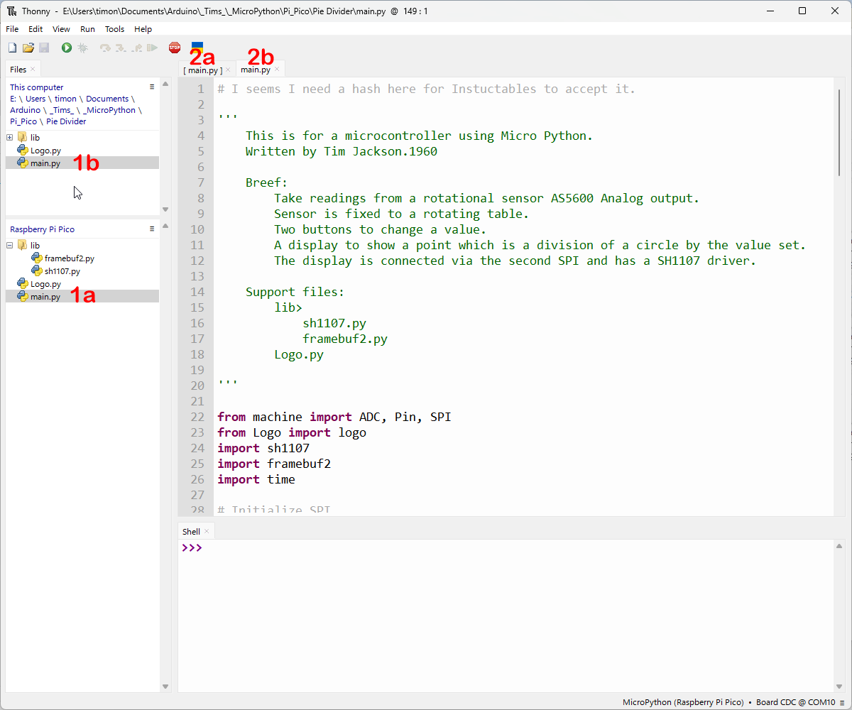 Uploading Code With Thonny : 5 Steps - Instructables