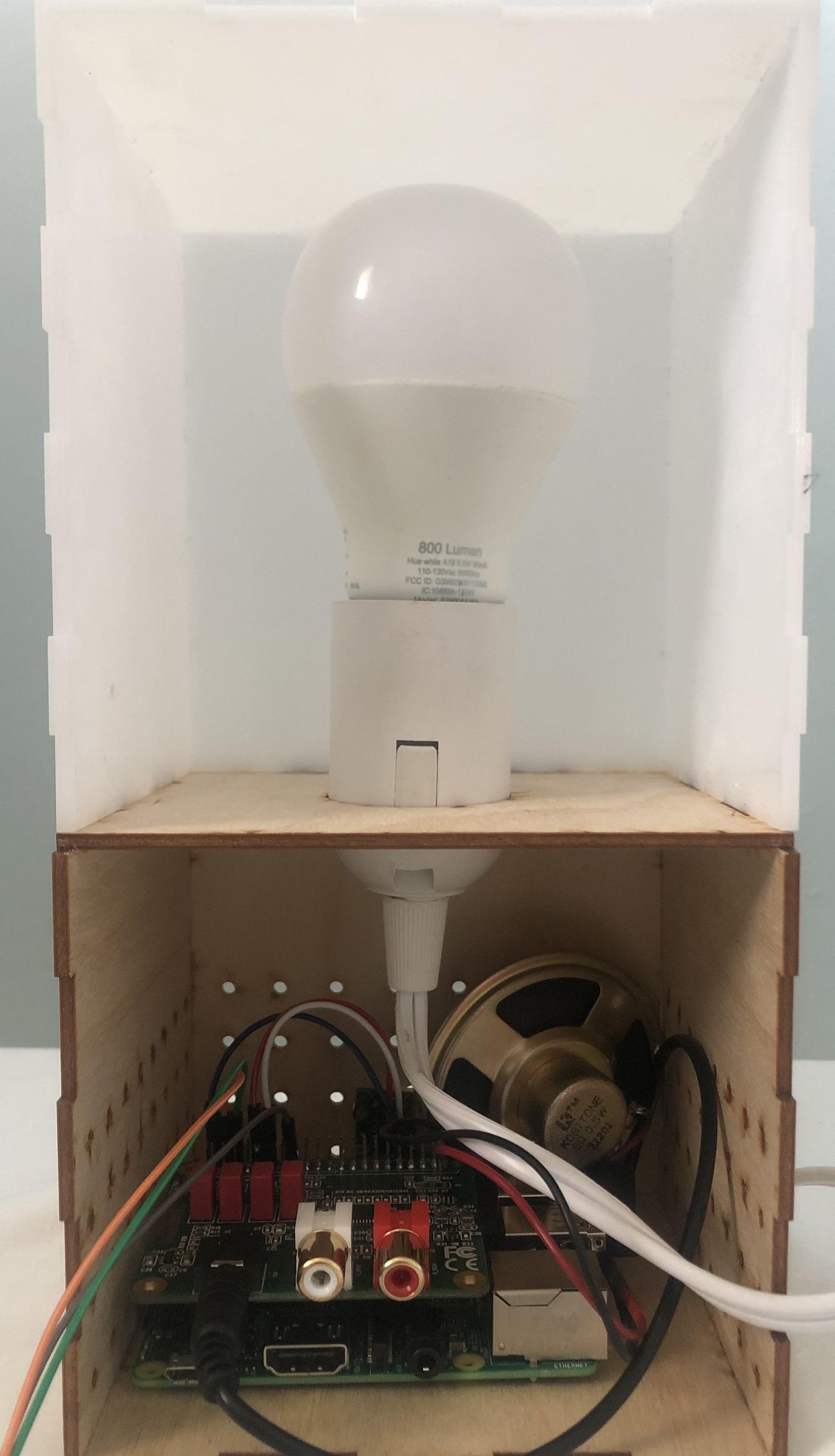 Smart Home Assistant With Motion Sensed Lamp and Temperature/Humidity ...