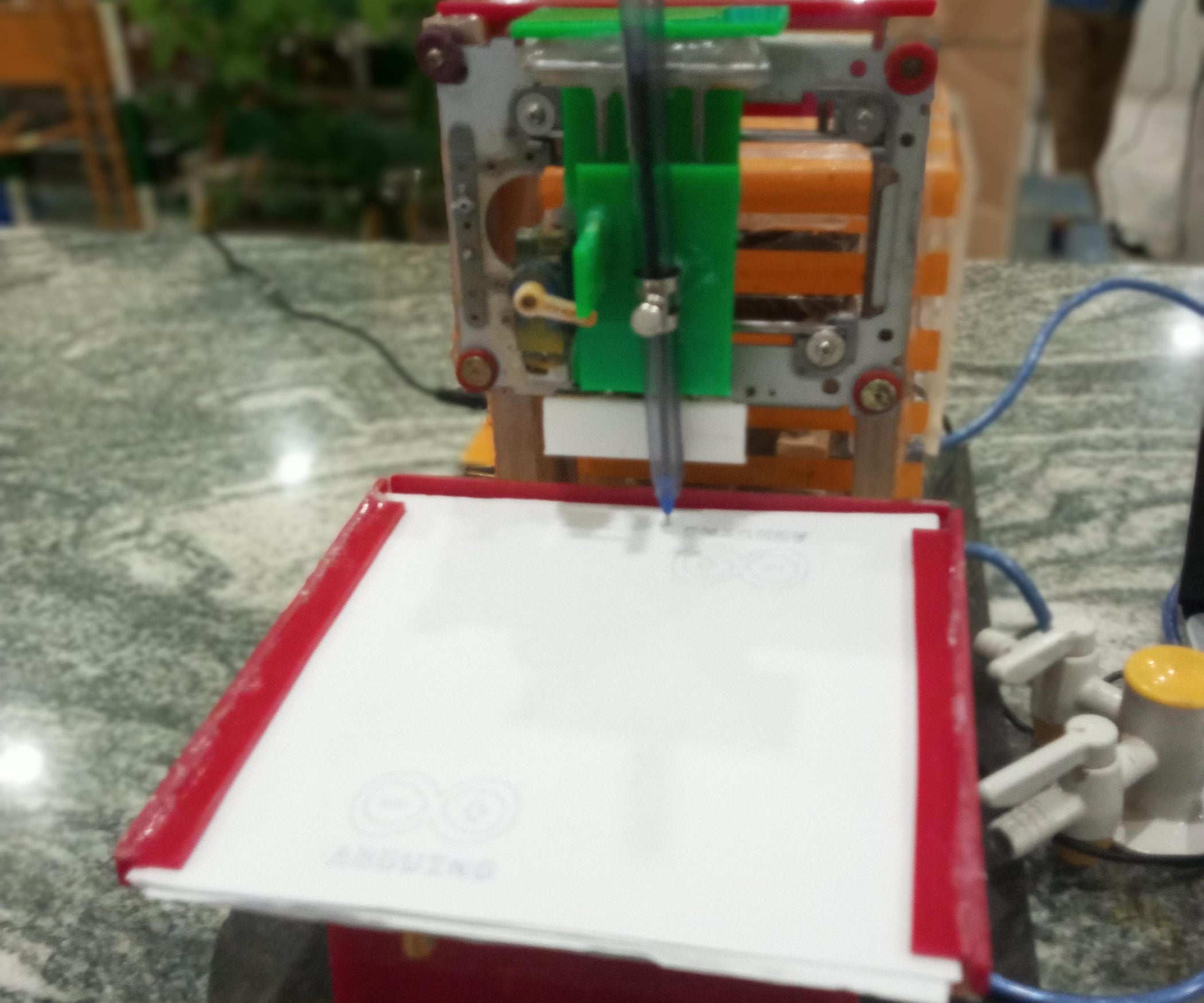 Arduino 2d Printer 6 Steps With Pictures Instructables