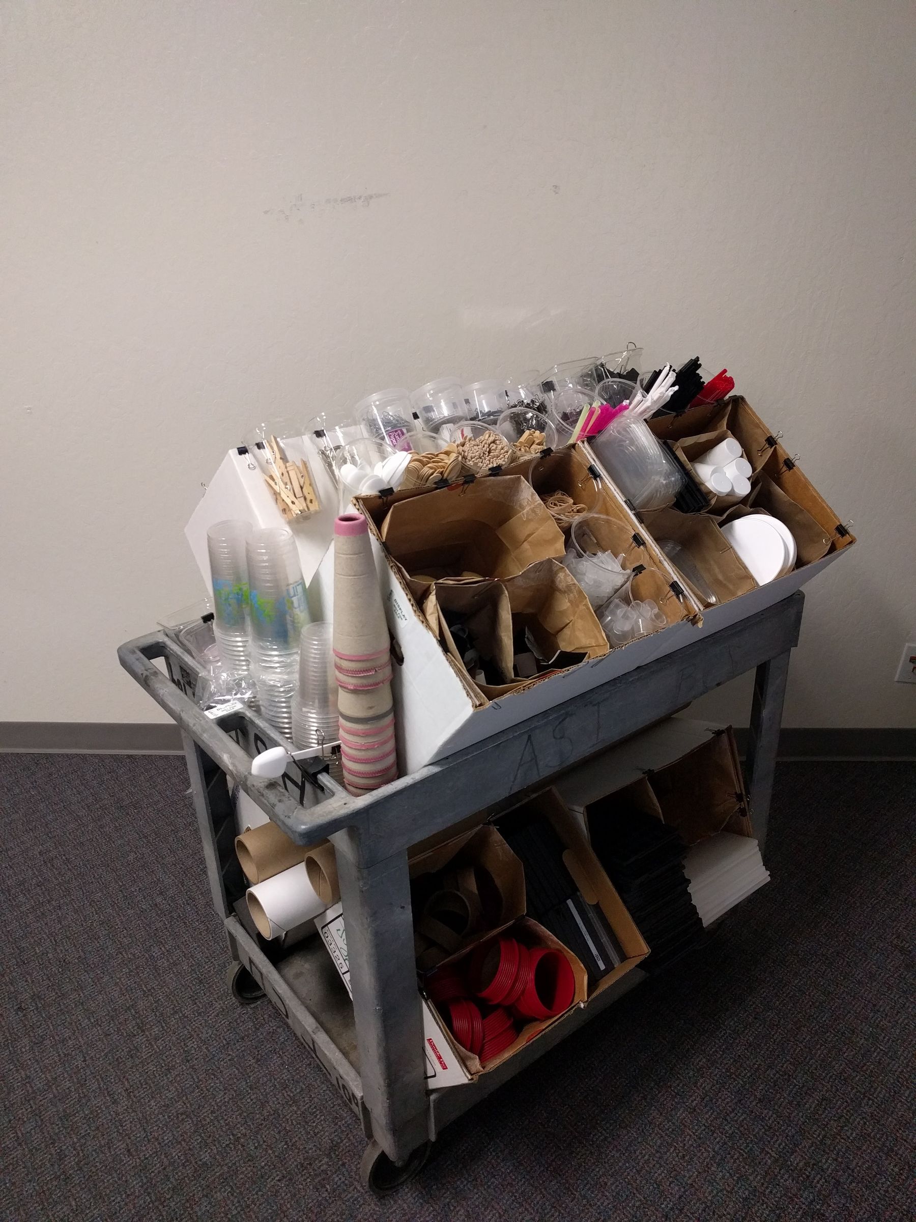 Portable Makerspace Supply Cart : 8 Steps (with Pictures) - Instructables