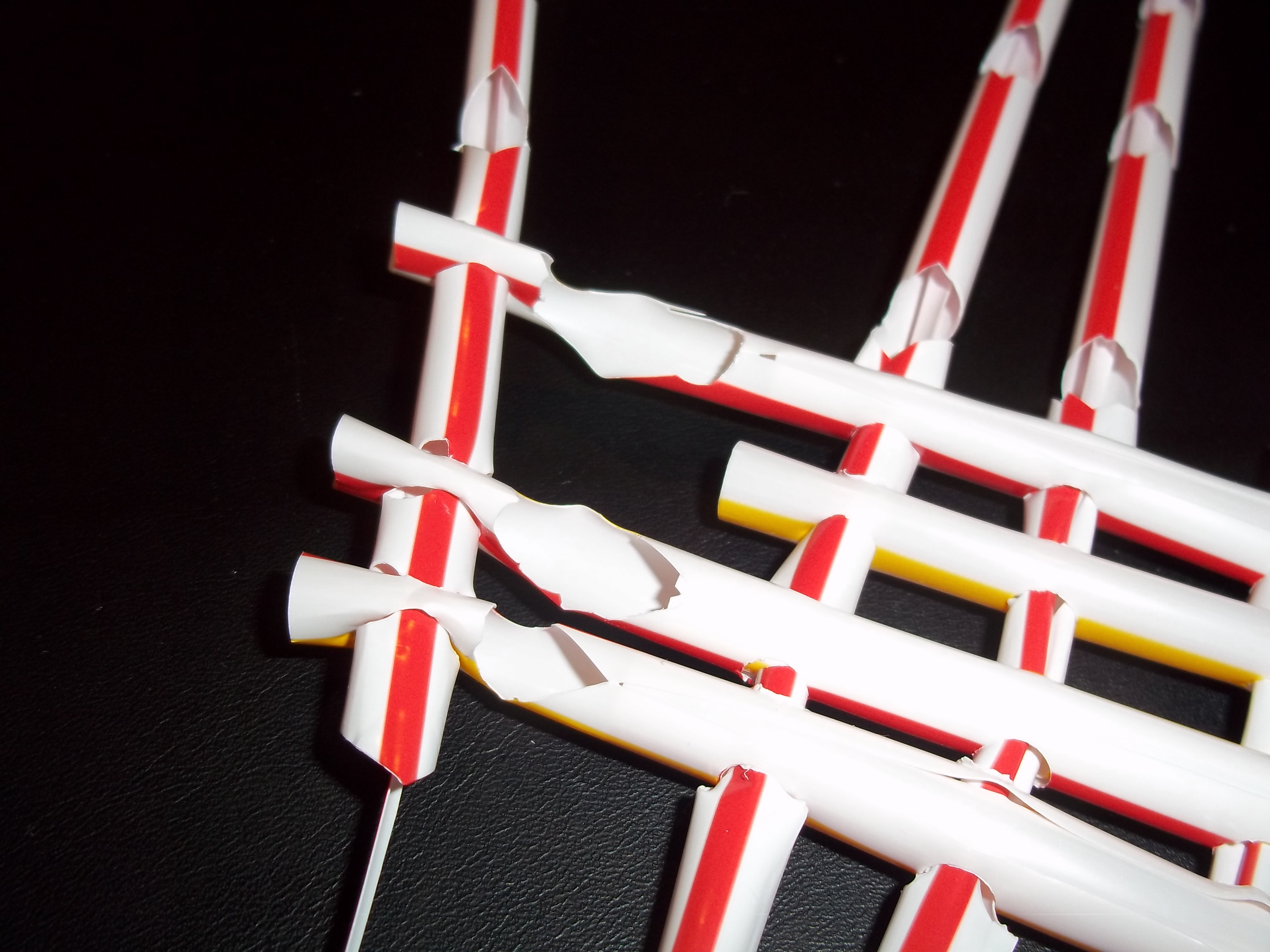 Mechanical Hand Using Only Fast Food Straws - Straw Builder Project #1 ...