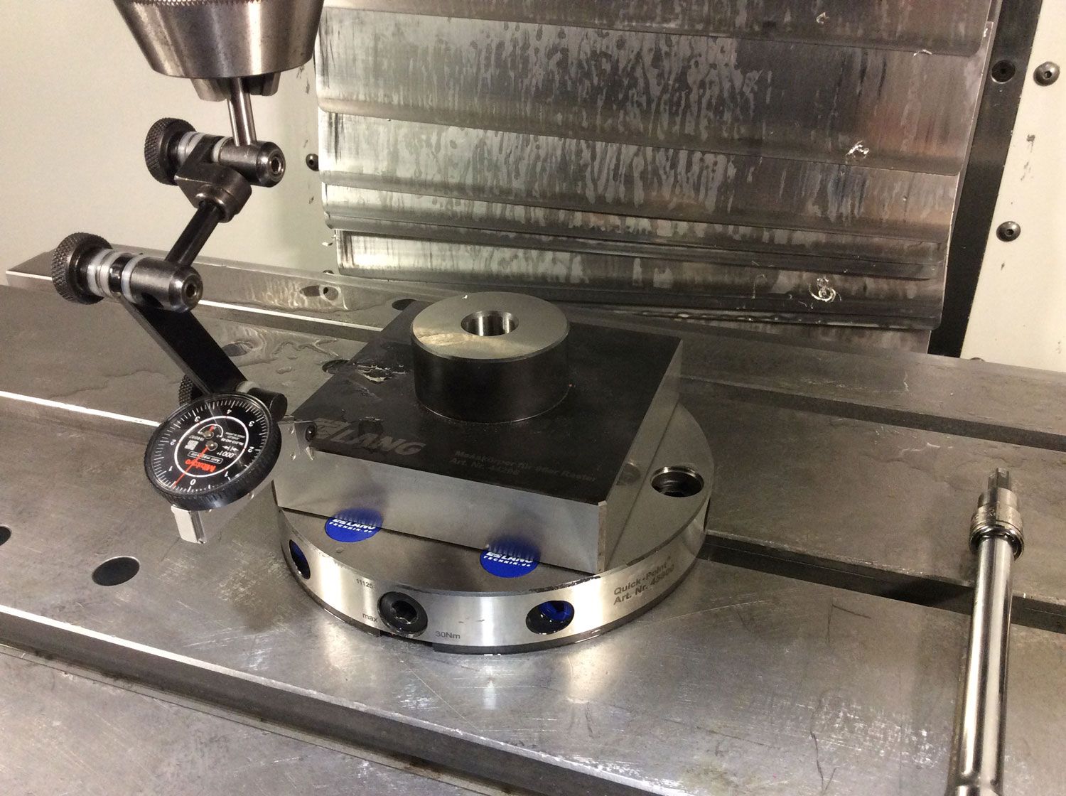 Precision 2-sided Workholding Fixture Using Lang 96mm Quick-Point ...