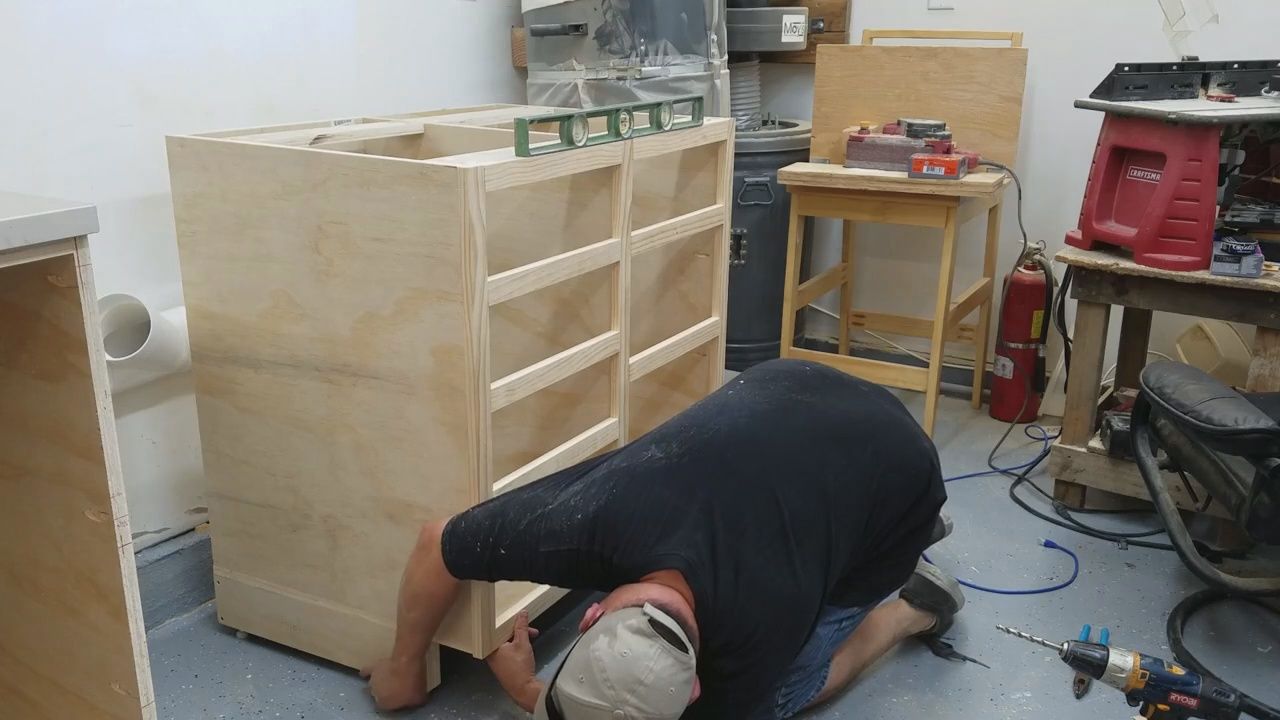 Make and Install Your Own Cabinet Levelers : 7 Steps (with Pictures ...