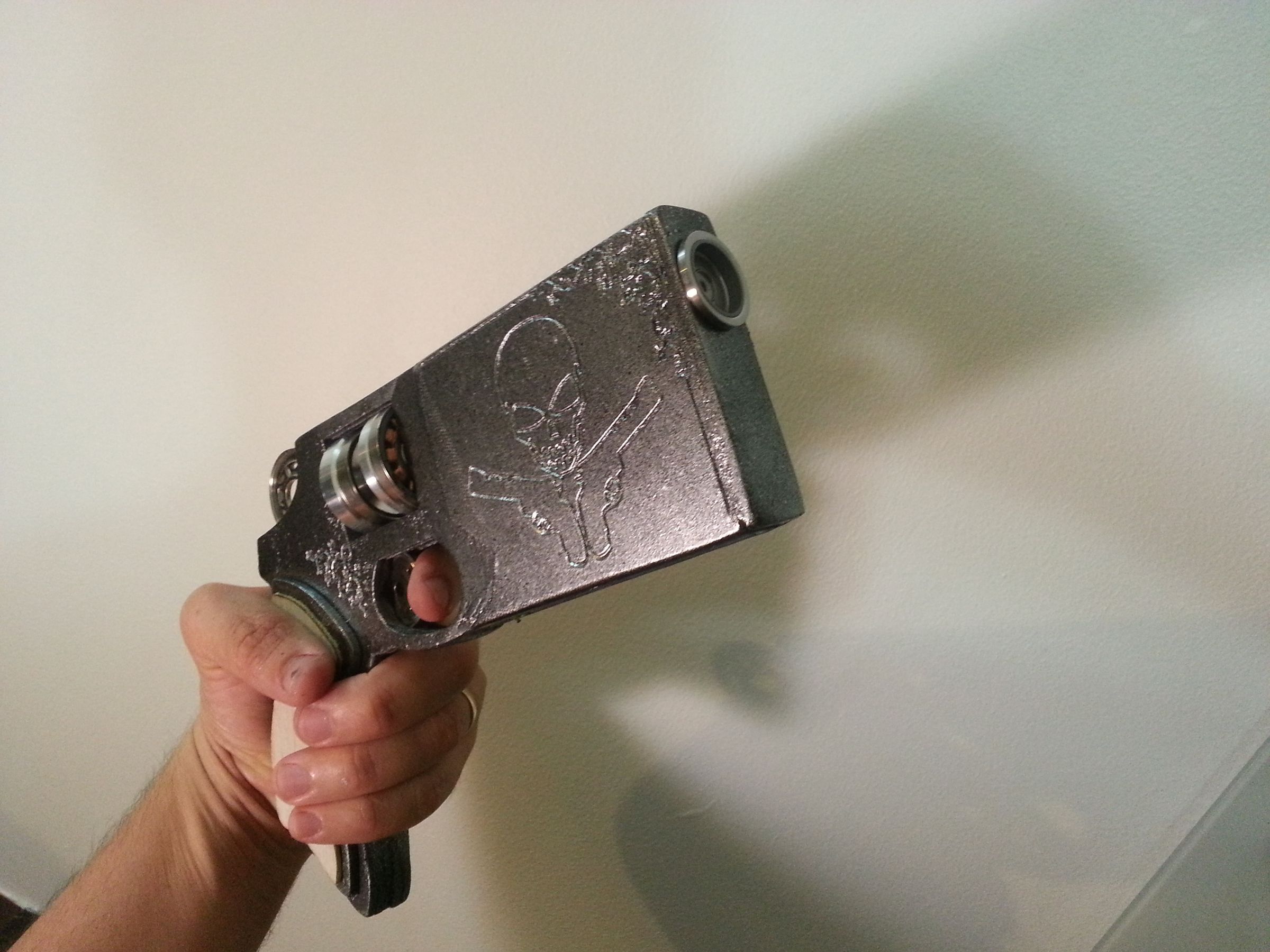 Space Ranger AntiMatter Hand Gun Pistol : 3 Steps - Instructables
