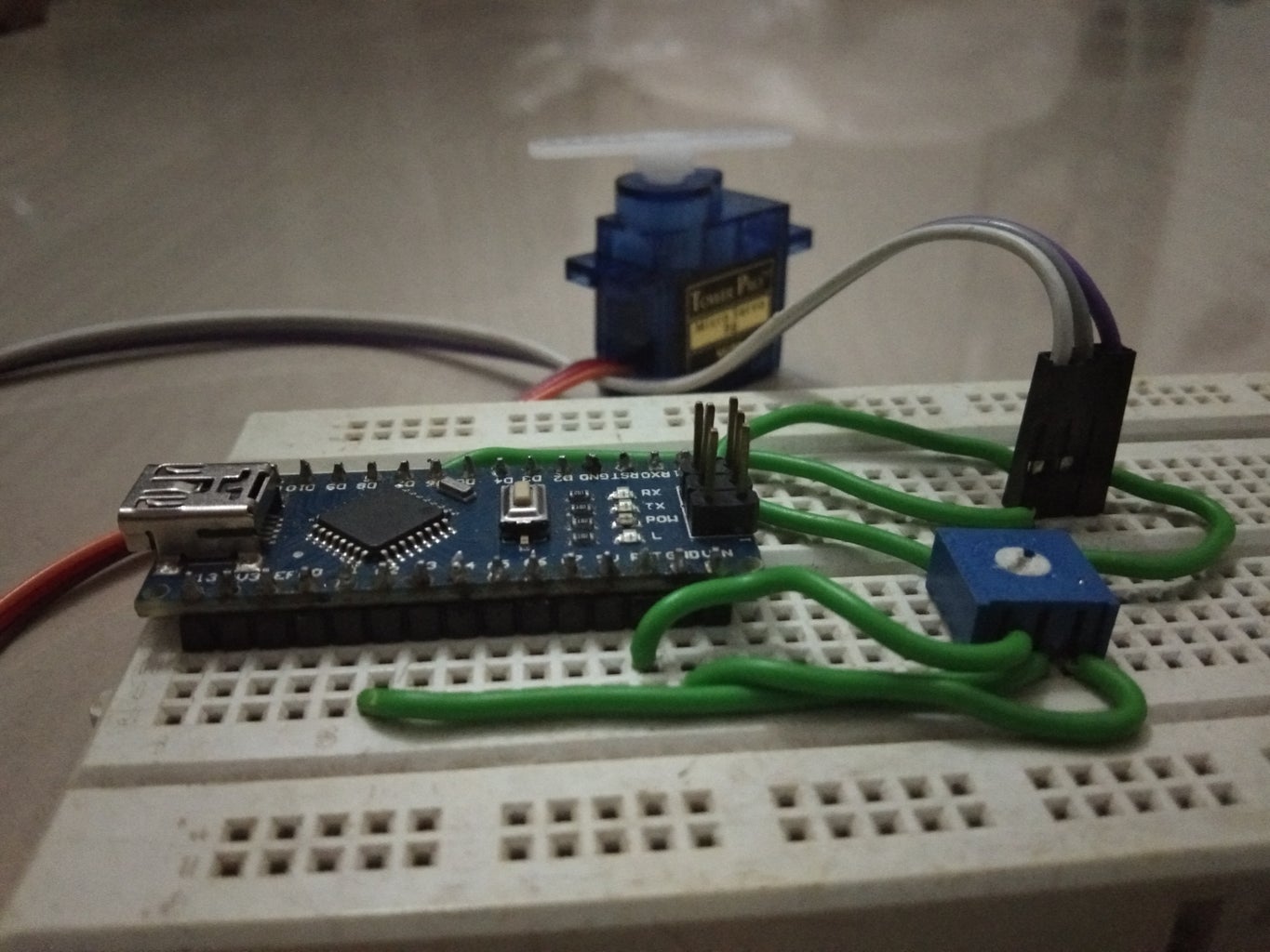 Servo Position Feedback System With Arduino 4 Steps Instructables