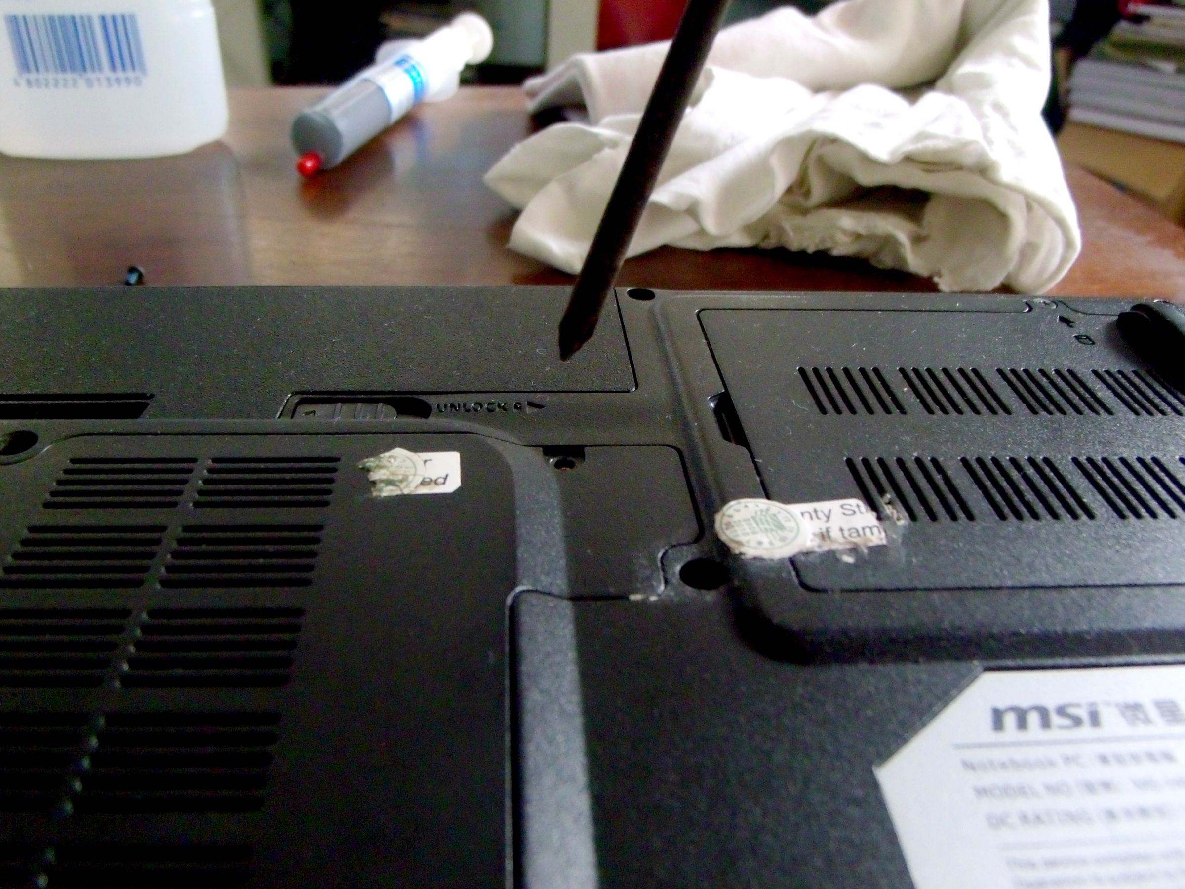 How to Clean Laptop Fan and Apply Thermal Paste on CPU and GPU : 10 ...