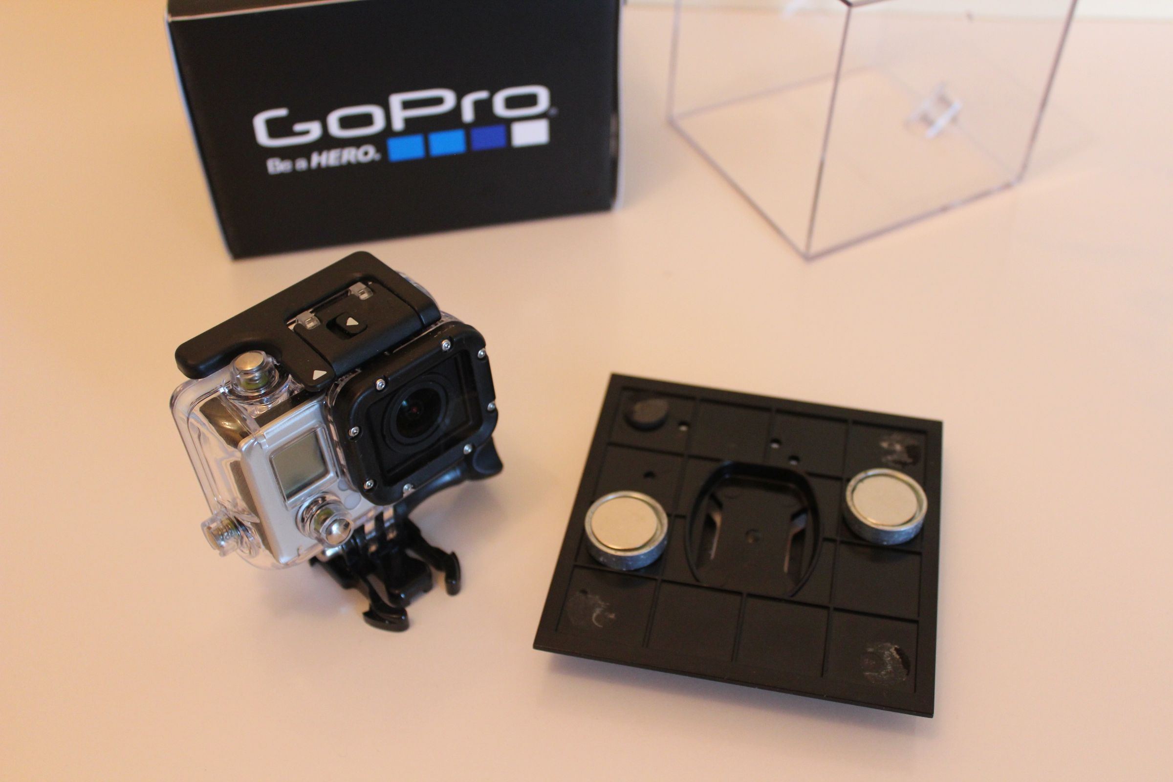 (Almost) Free Magnetic Mount for GoPro Camera : 4 Steps (with Pictures ...