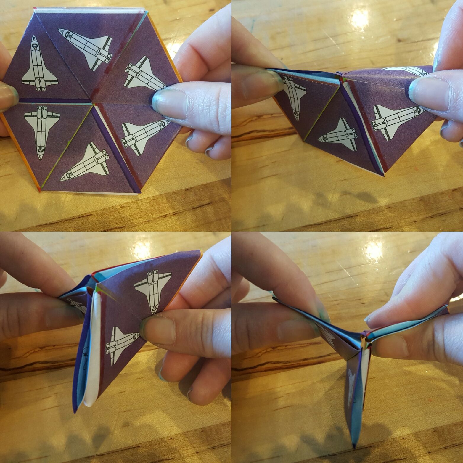 Hexaflexagon Fun : 7 Steps (with Pictures) - Instructables