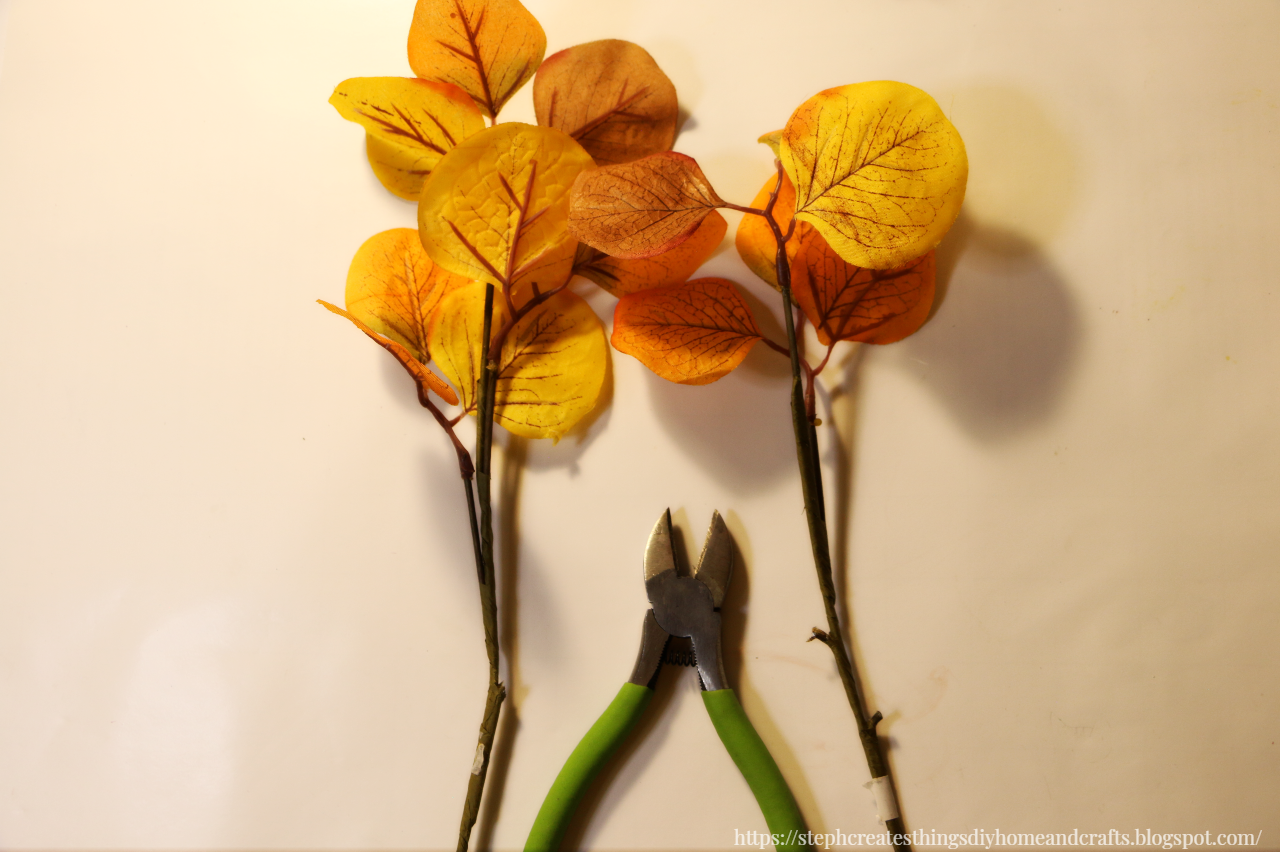 Easy Autumn Leaf Wood Riser | Using Dollar Tree Wooden Leaves : 6 Steps (with Pictures ...