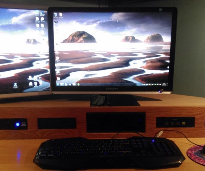 Corner Desk PC V3 : 5 Steps - Instructables