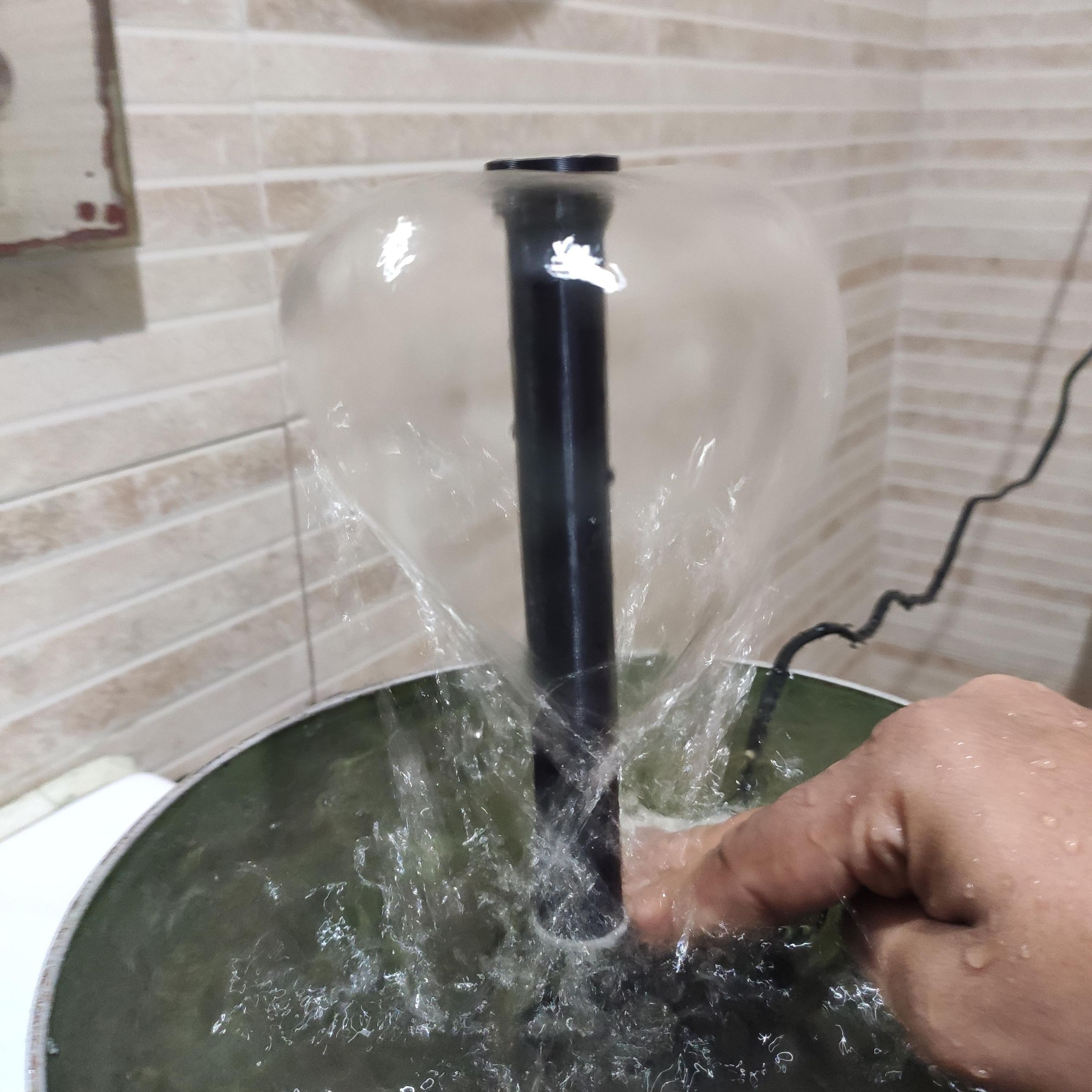 Mushroom Water Fountain : 4 Steps - Instructables