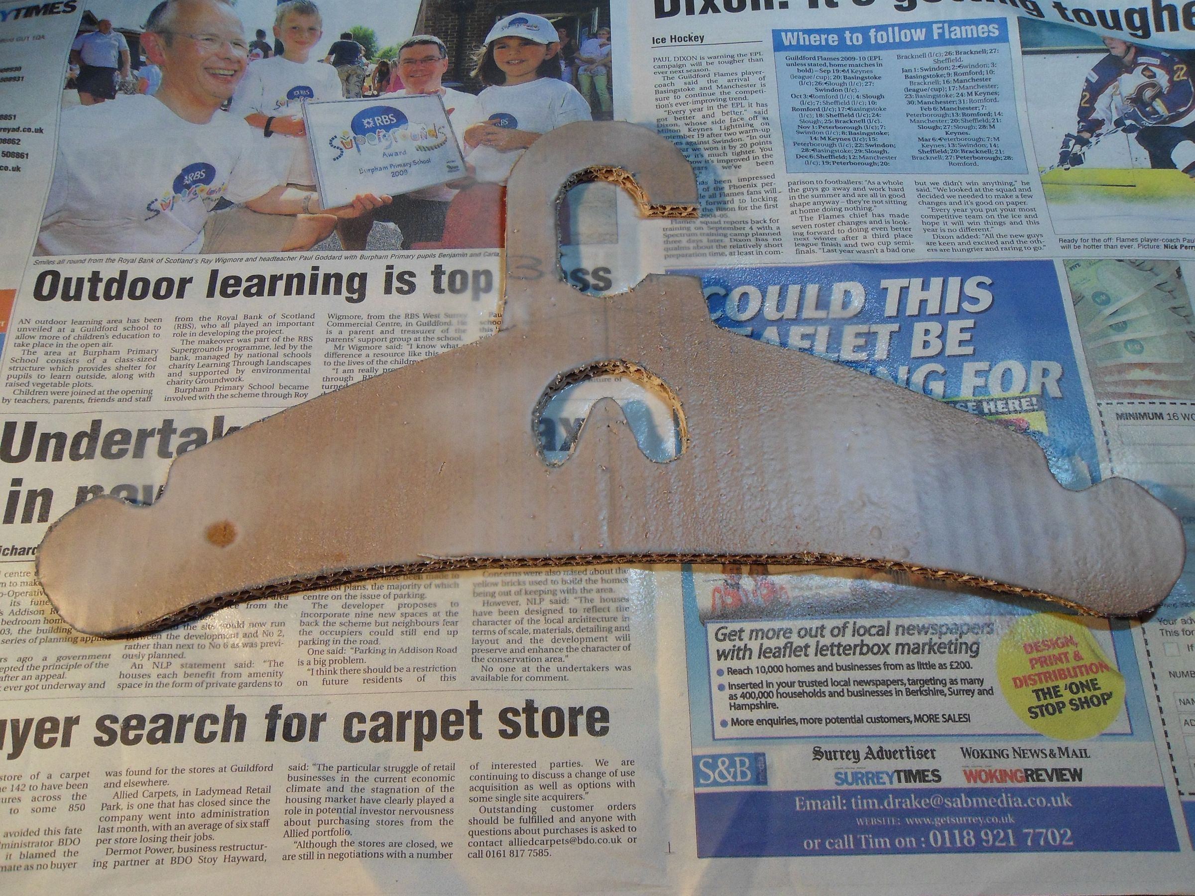 Stylish Cardboard Clothes Hangers : 5 Steps (with Pictures) - Instructables