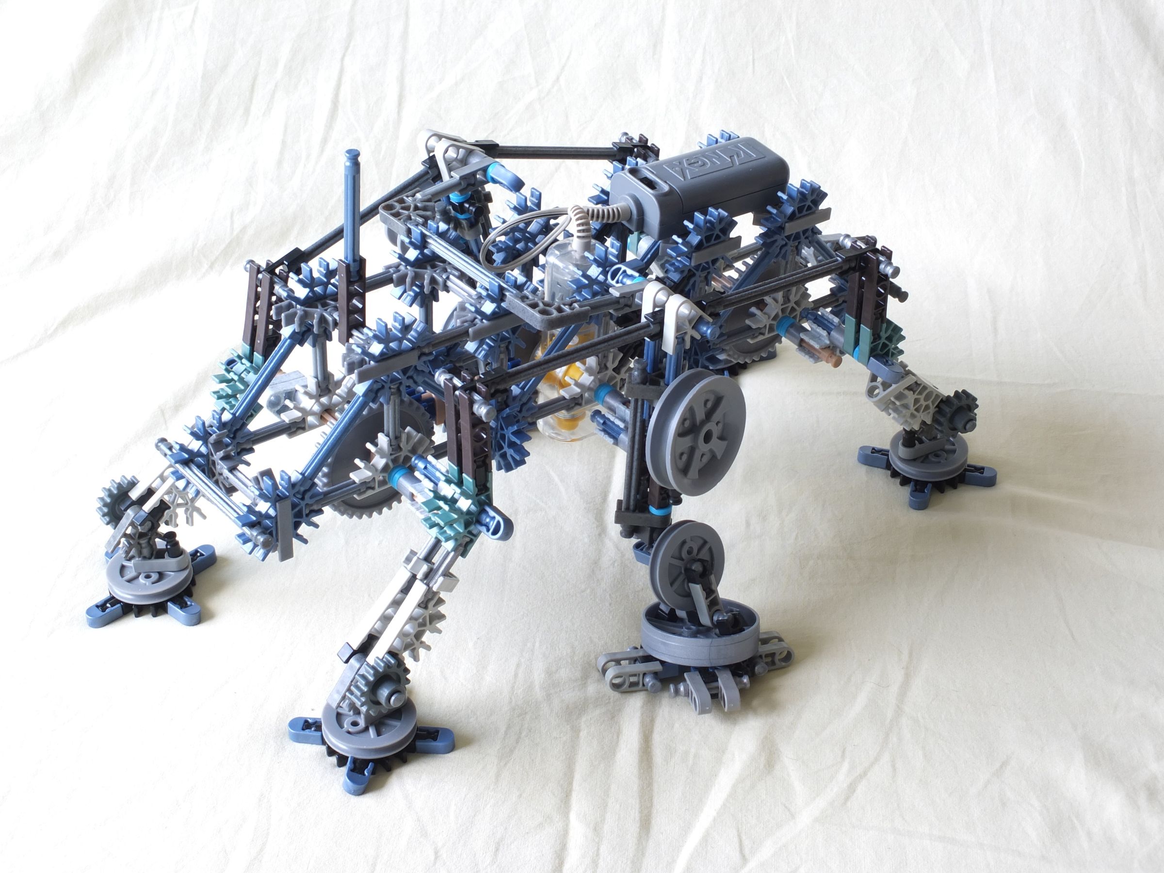 K'NEX Motorized Walking AT-TE From Star Wars : 6 Steps (with Pictures ...