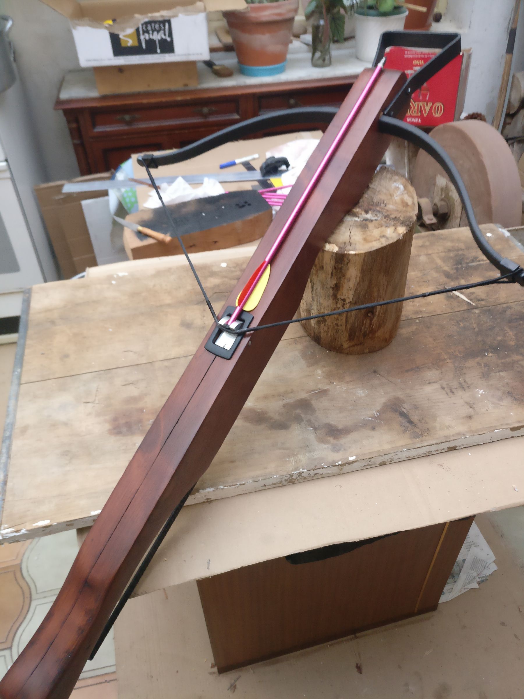 Medieval Crossbow From an Old Joist : 11 Steps - Instructables