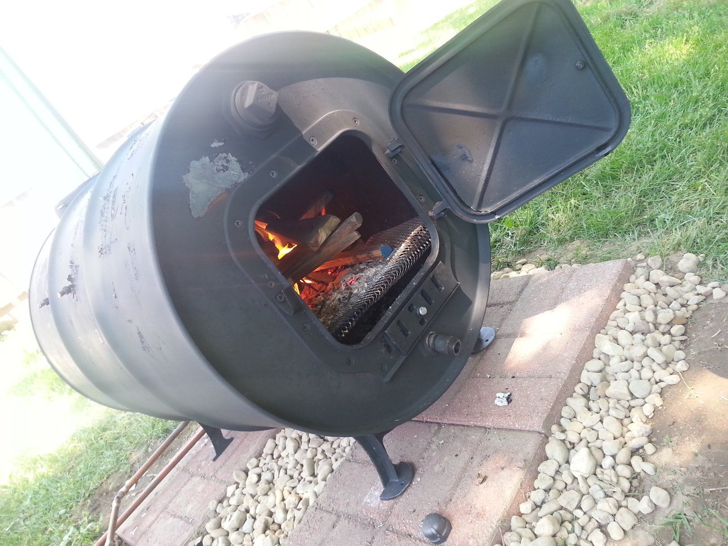 Wood Burning Pool Heater - Great for Suburban Pools : 8 Steps ...