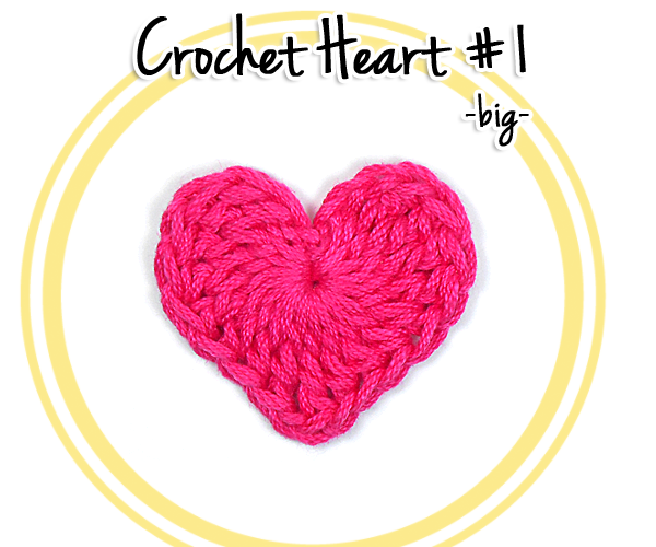 Crochet Heart #1 (big) : 15 Steps (with Pictures) - Instructables
