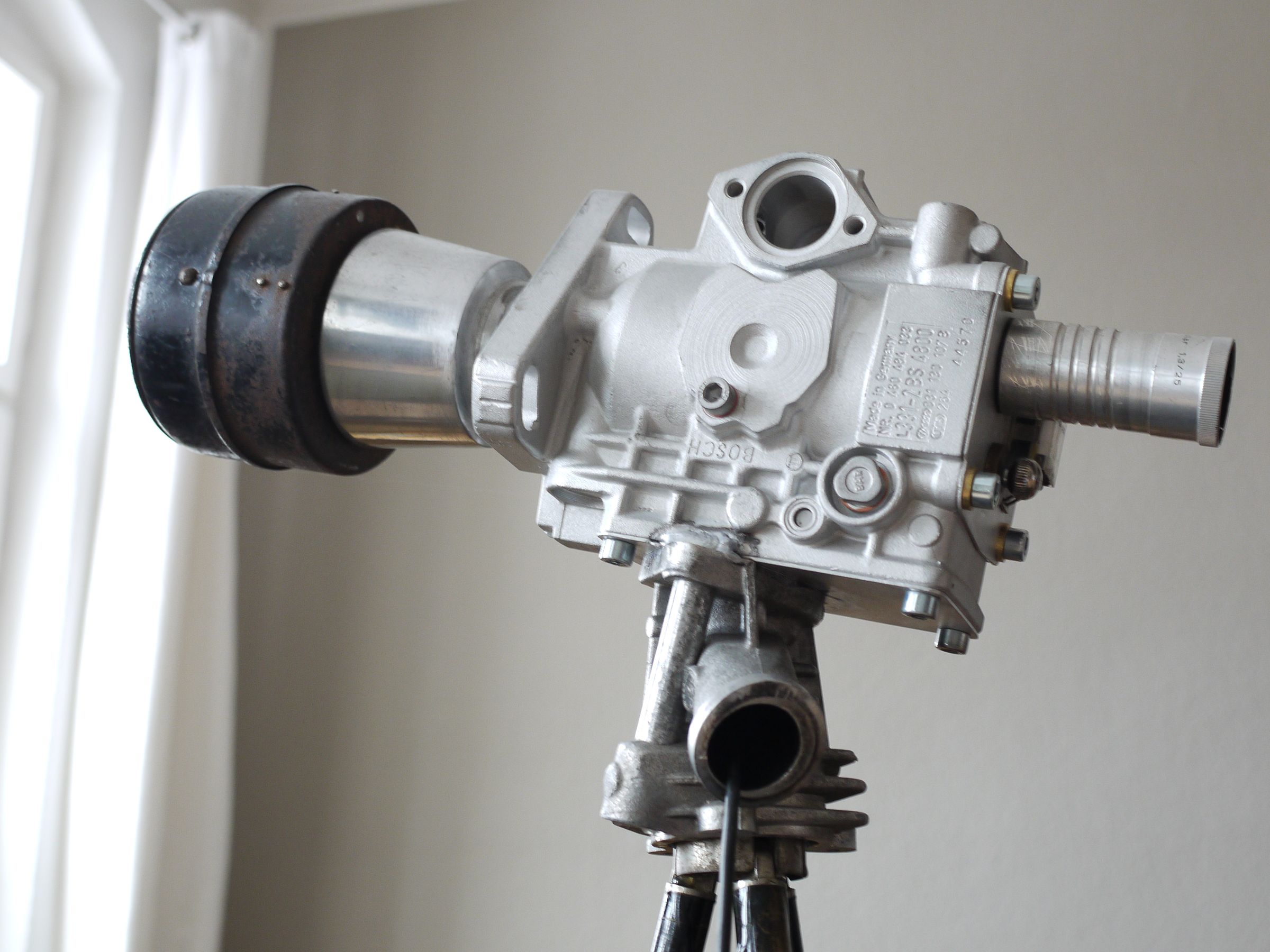 Old Camera Style Lamp Made From Scrap, Fullmetal (with Pictures ...