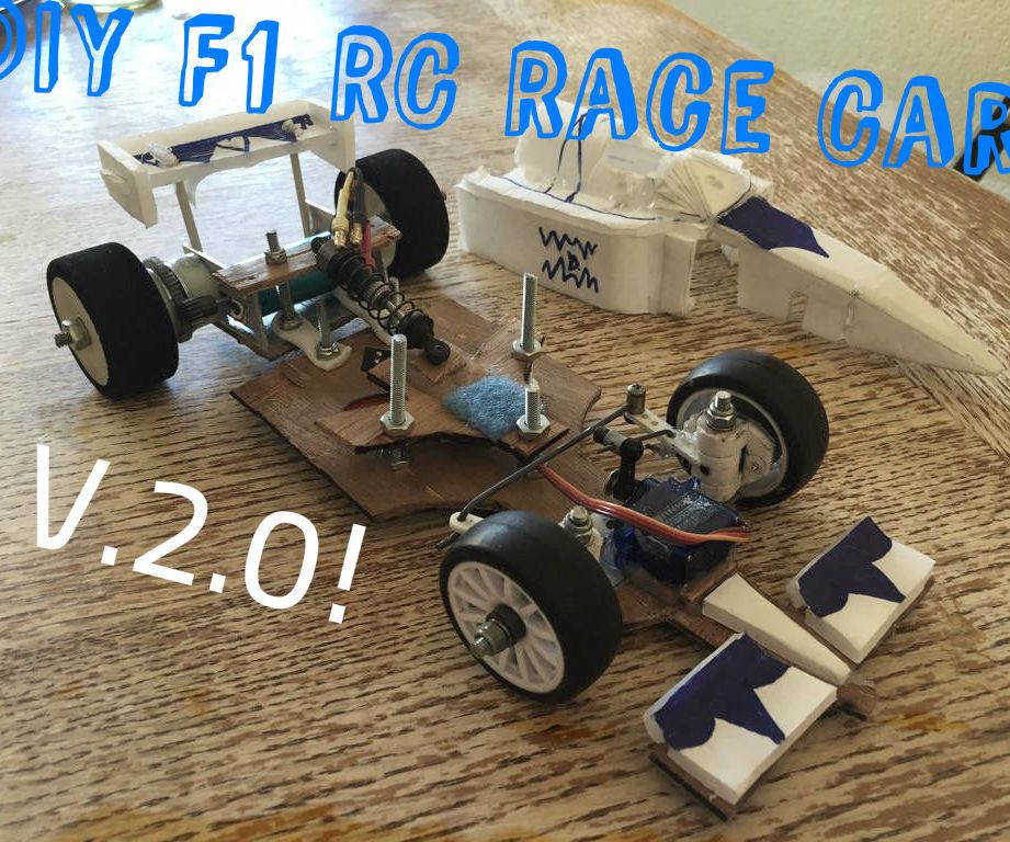 DIY F1 RC Race Car! V.2.0 : 19 Steps (with Pictures) - Instructables