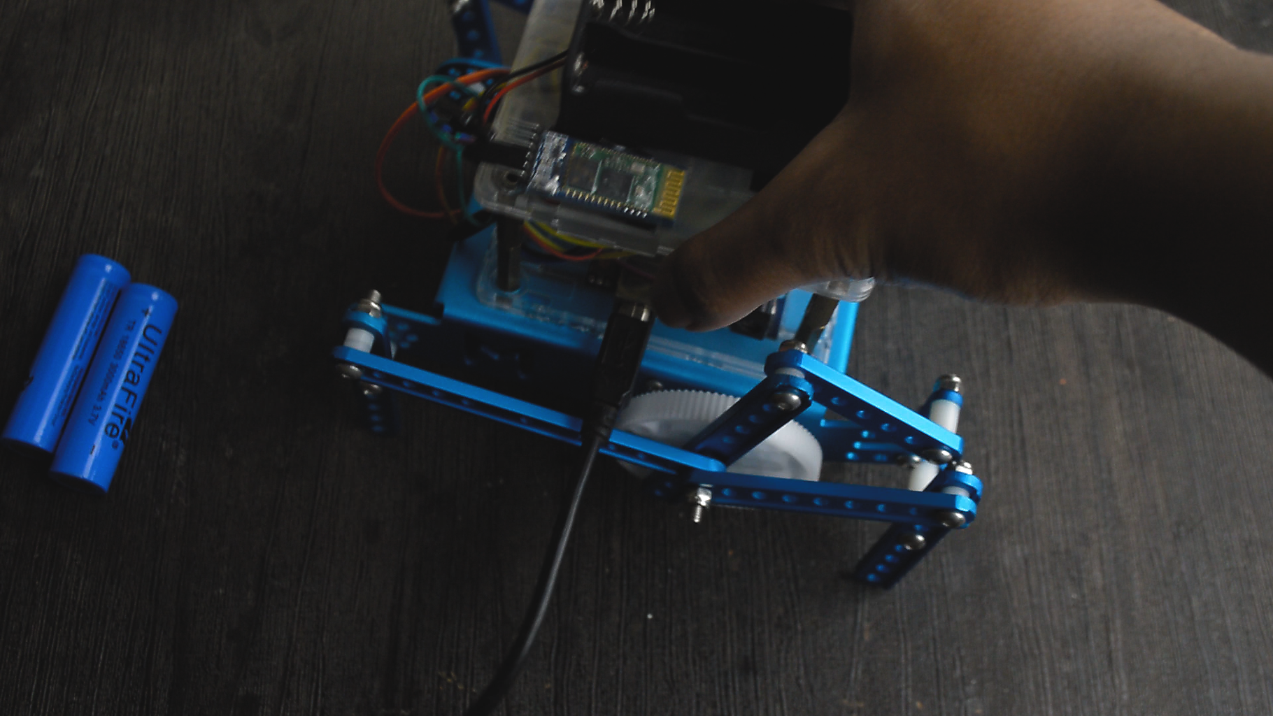 Diy Arduino Bluetooth Controlled Robot 5 Steps Instructables