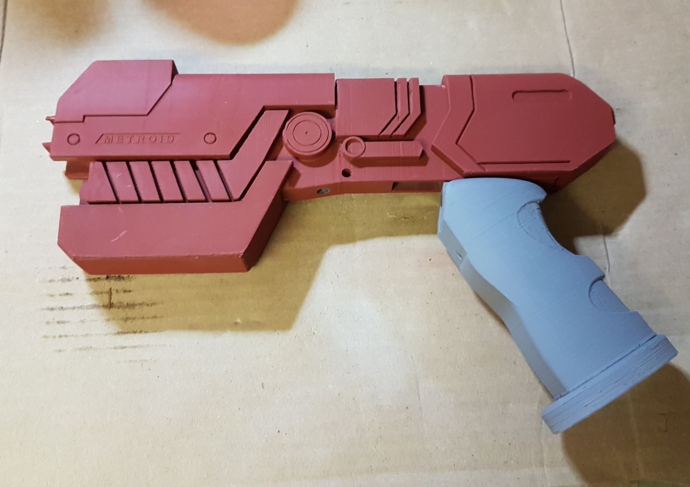 Paralyzer Blaster (Metroid) Mould and Cast : 4 Steps (with Pictures ...