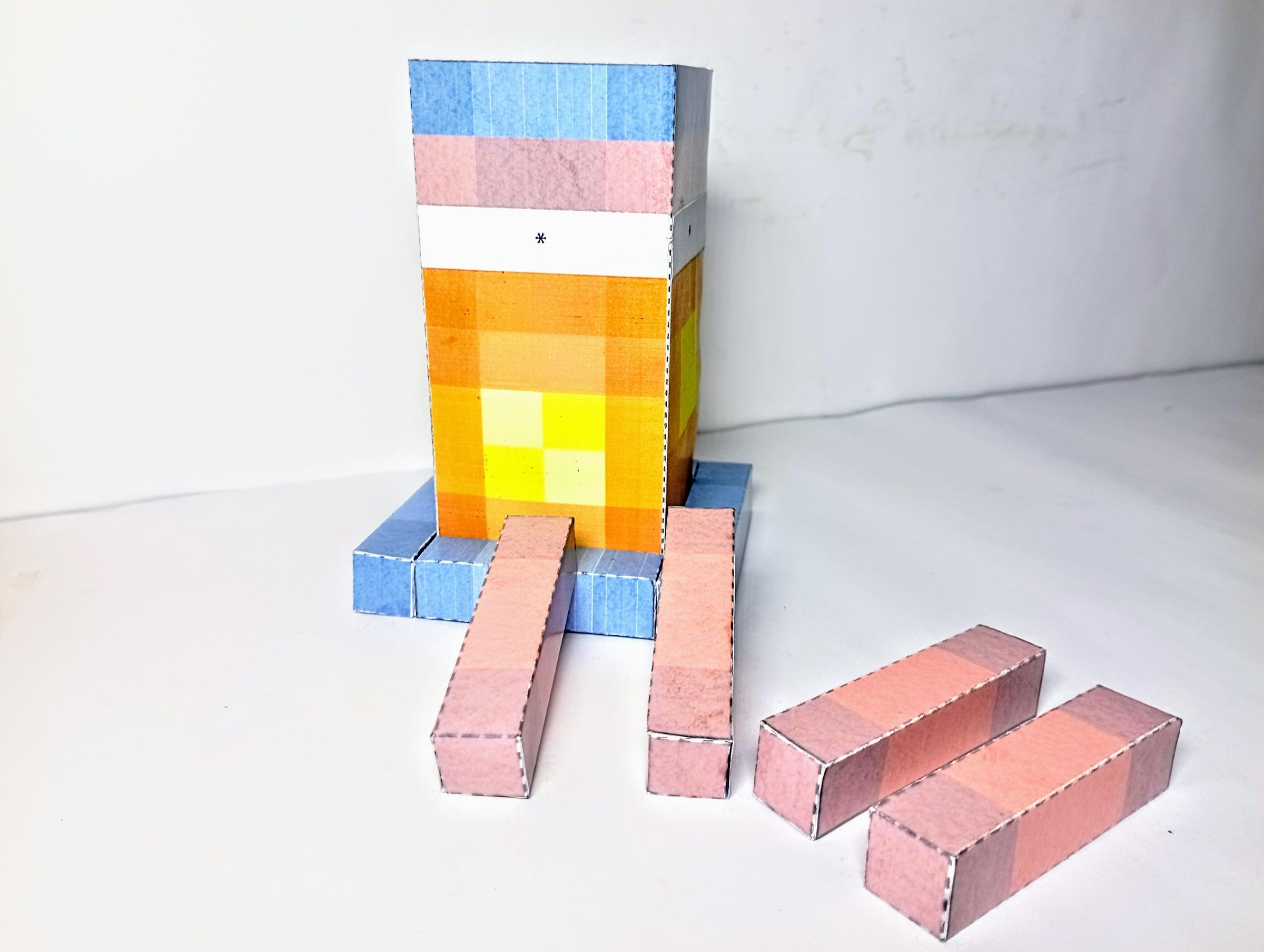 Minecraft Lantern Papercraft – Easy Cardstock Build : 7 Steps (with ...