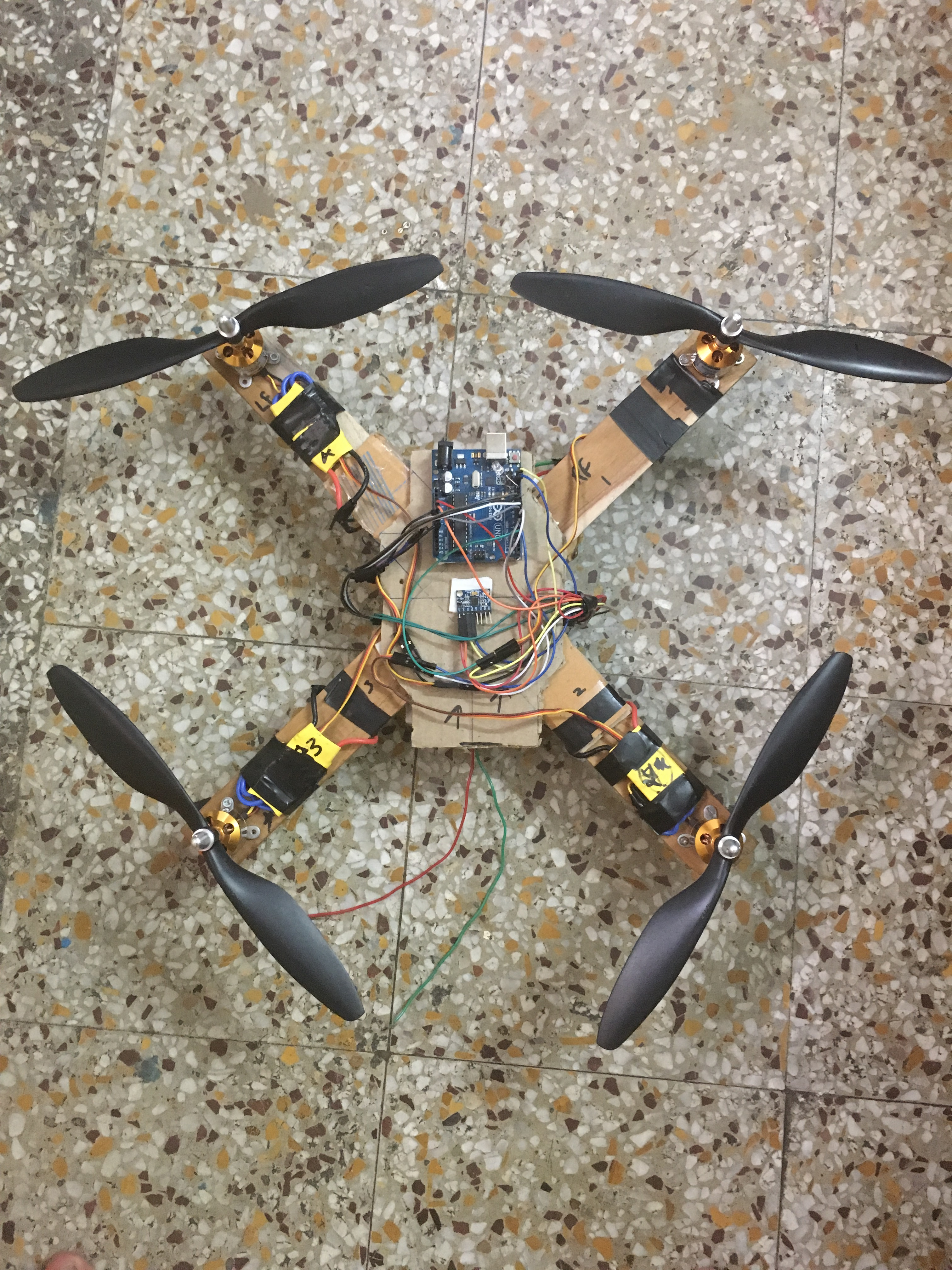How to Make a Drone Using Arduino UNO | Make a Quadcopter Using ...