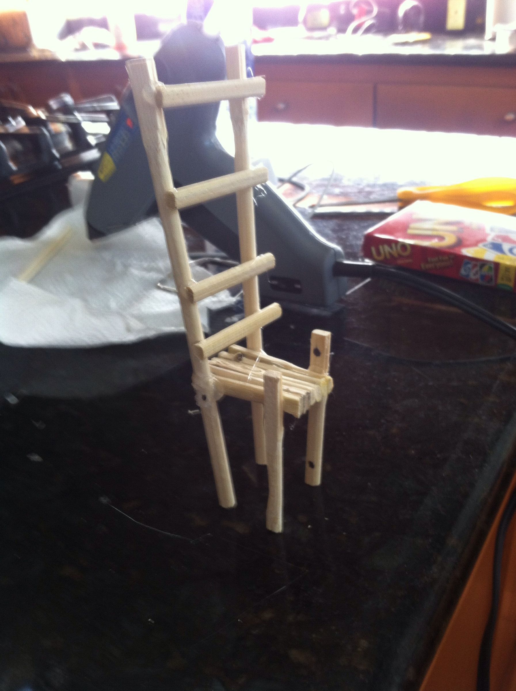 Chopstick S Little Chair : 4 Steps - Instructables