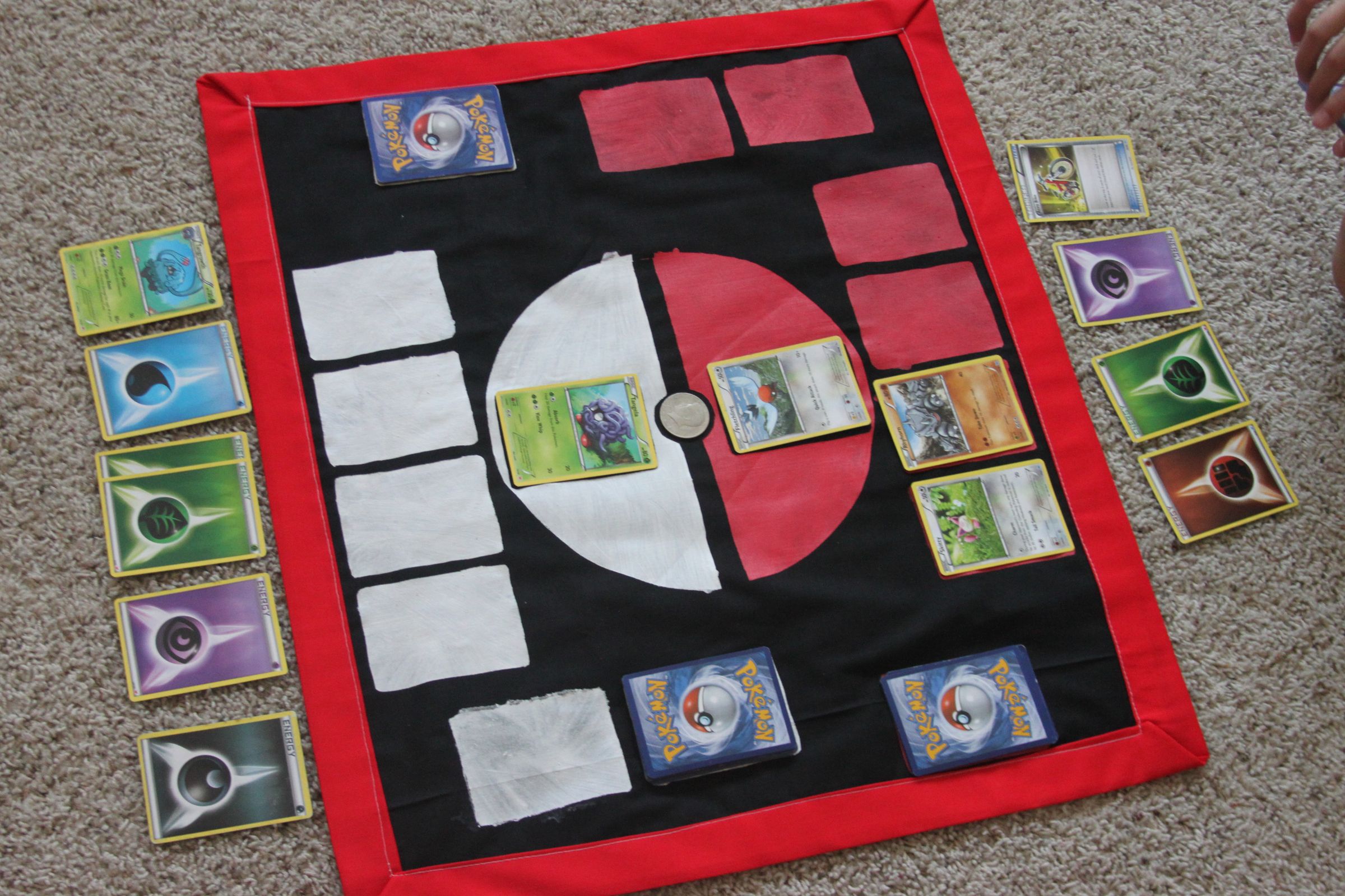 Pokemon Card Fabric Game Board : 5 Steps (with Pictures) - Instructables