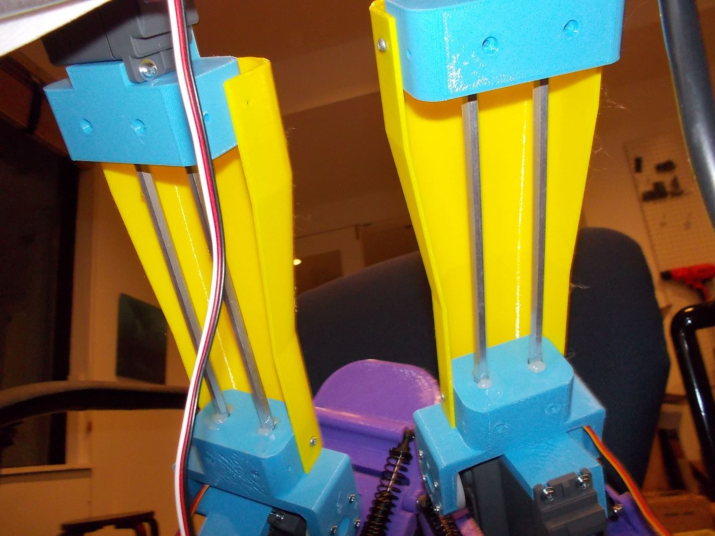 ASPIR: Full-Size 3D-Printed Humanoid Robot : 80 Steps (with Pictures ...