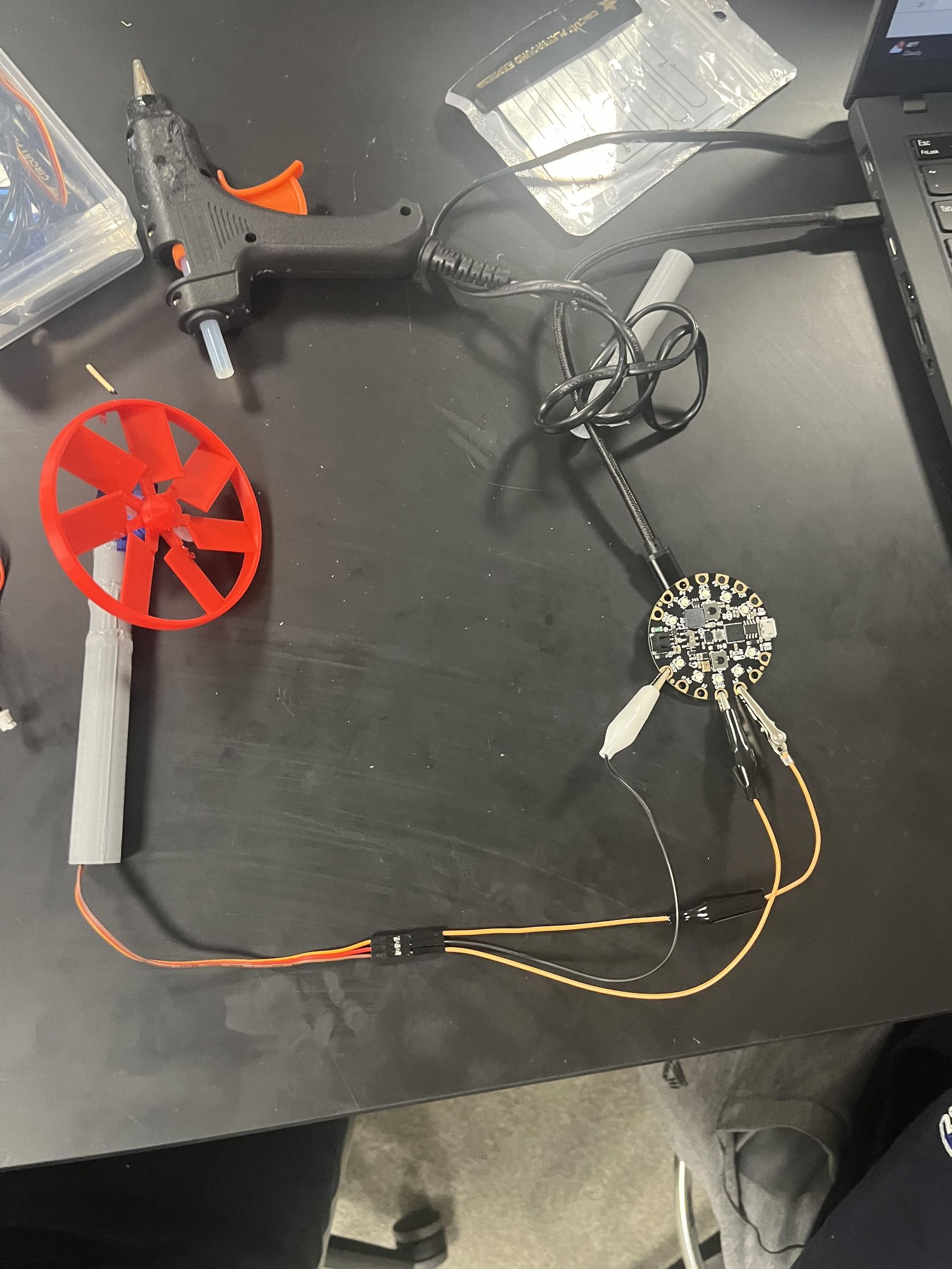 Portable Fan With CPX : 6 Steps - Instructables