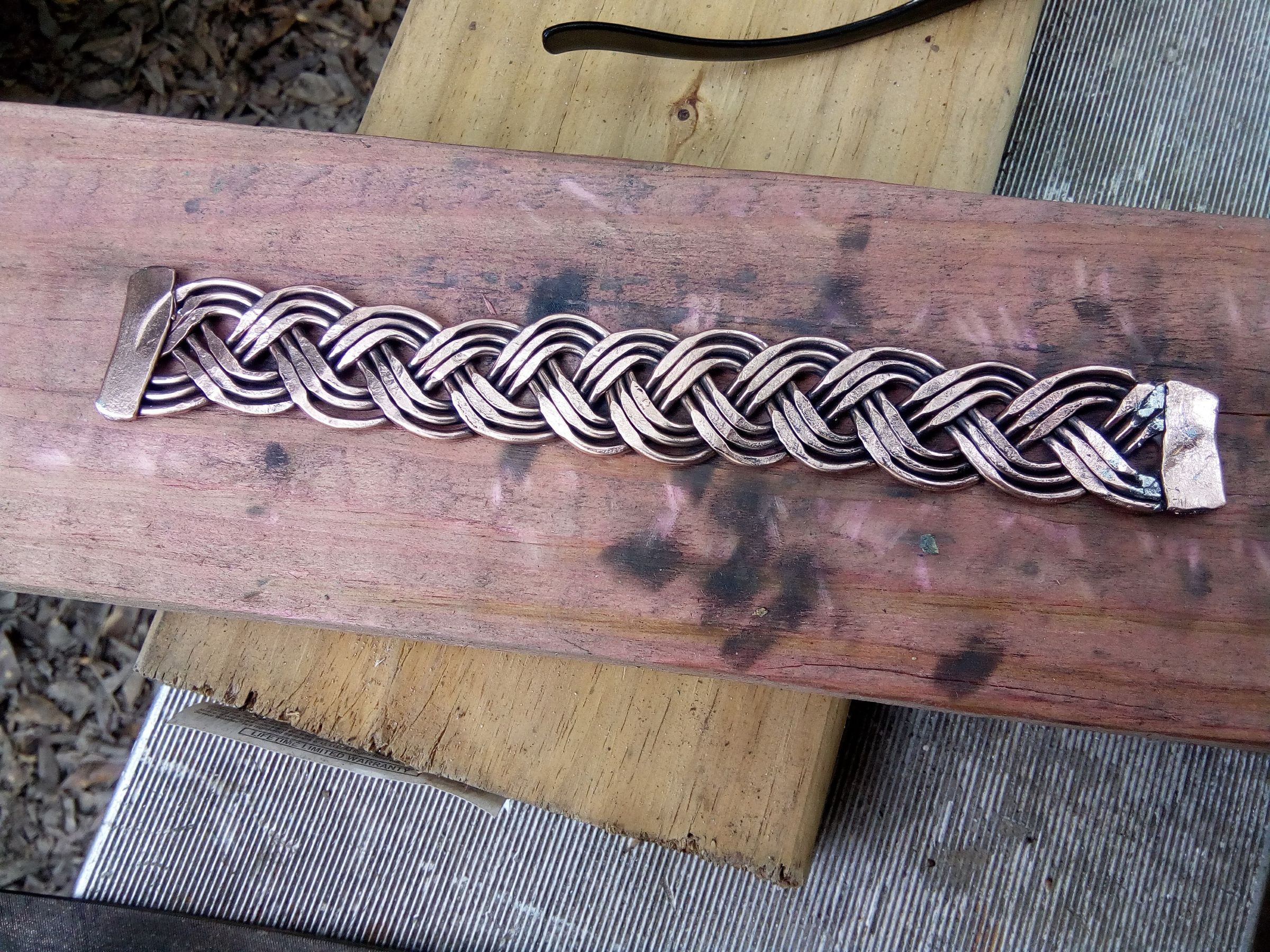 Braided Copper Bracelet : 13 Steps (with Pictures) - Instructables