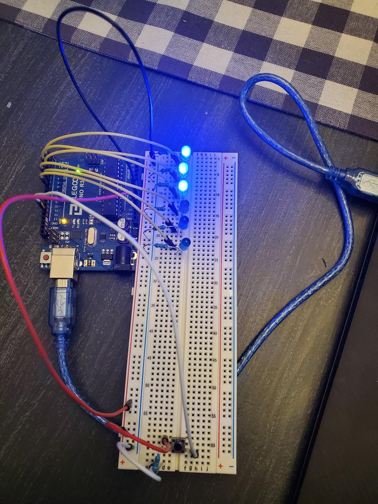 Digital Dice With Arduino 7 Steps With Pictures Instructables