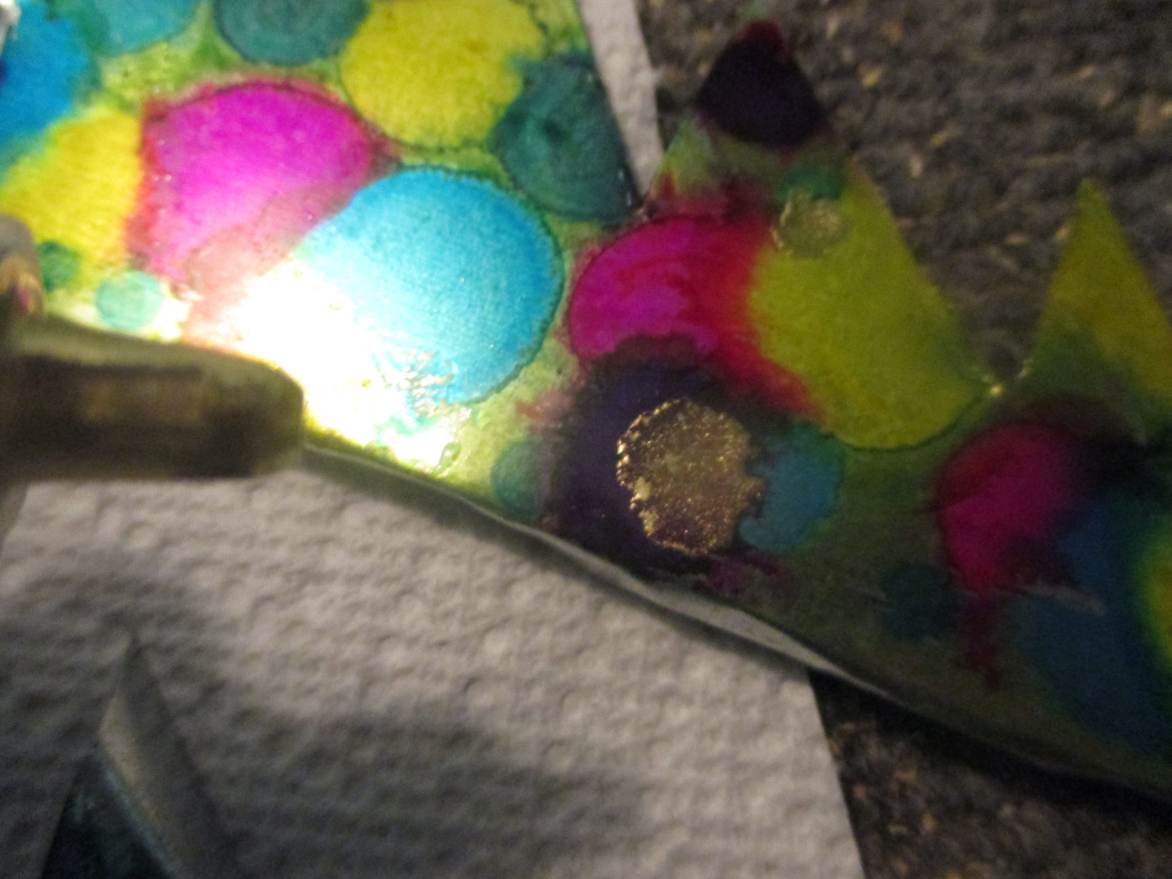 An Absolute Beginners Alcohol Ink Tutorial : 8 Steps (with Pictures ...