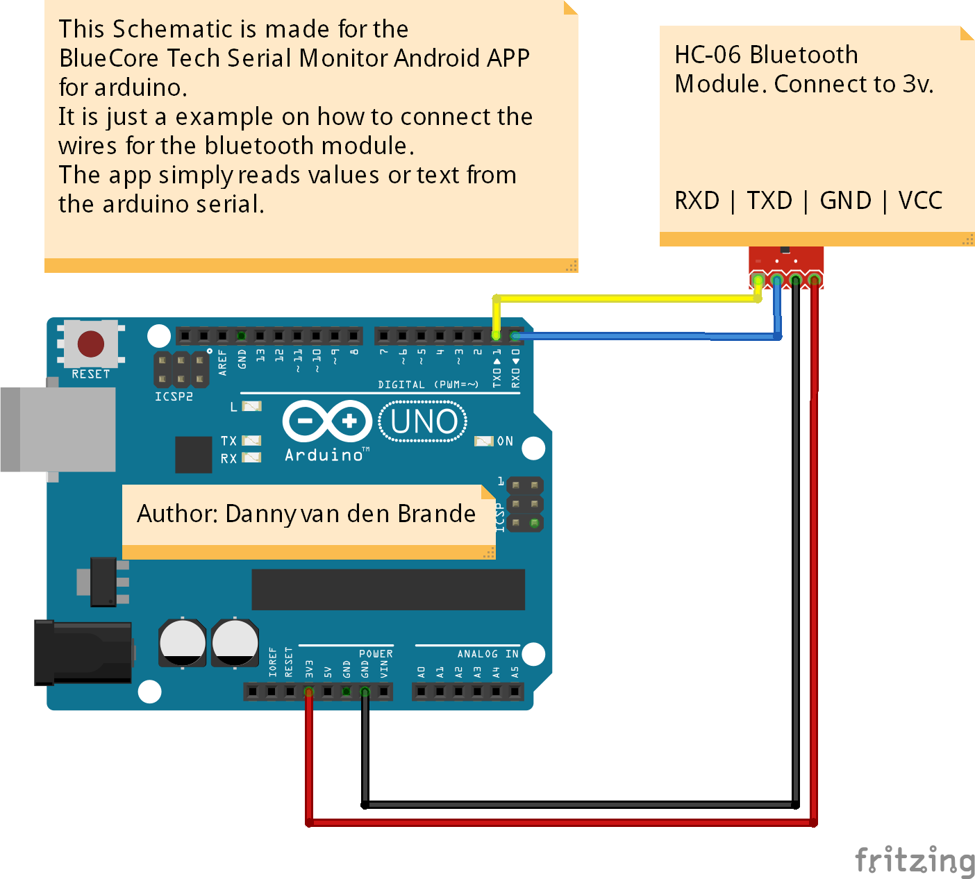 Arduino/Android BLUETOOTH Serial Monitor APP for Arduino Using the HC ...