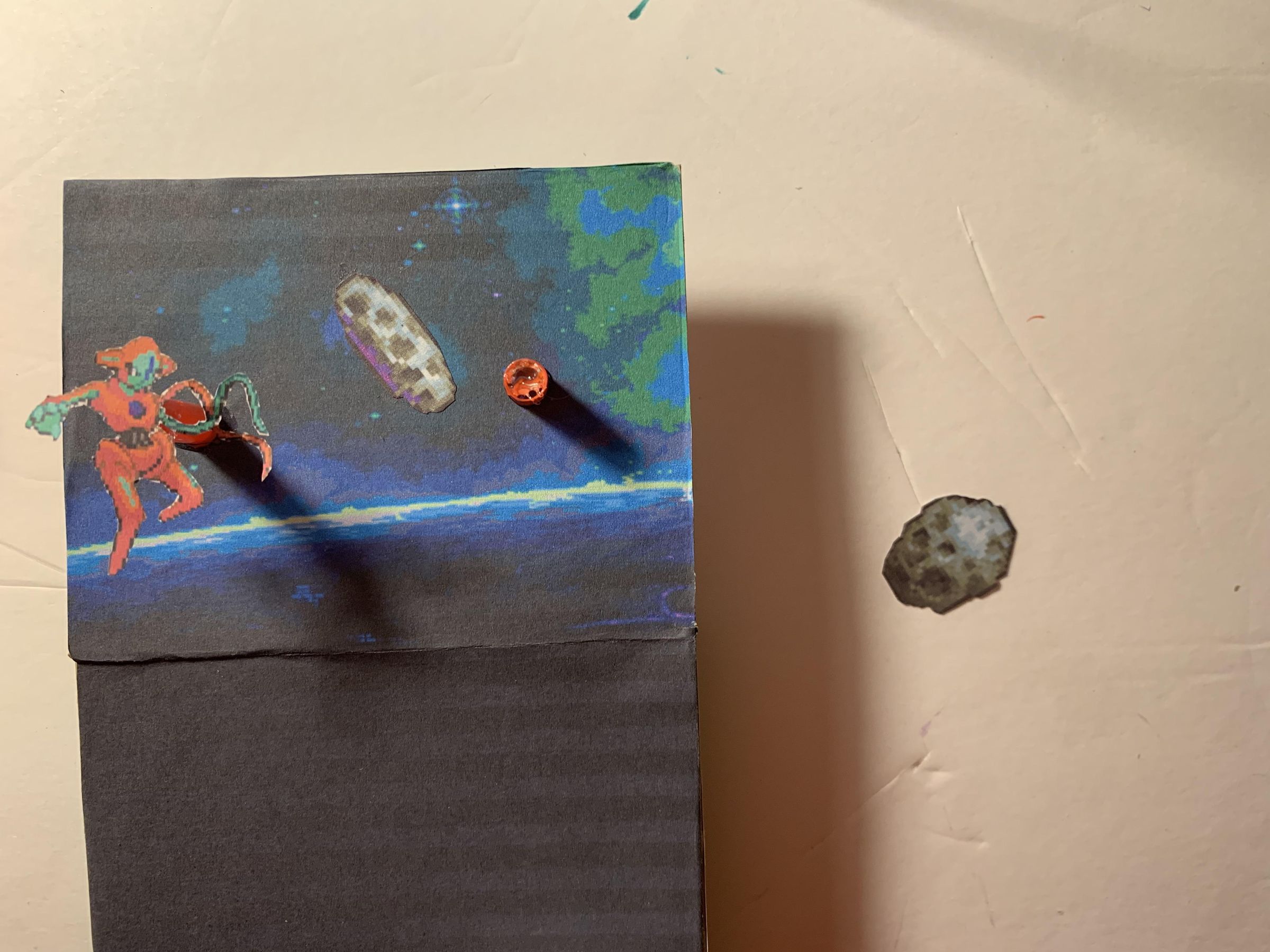 Video Game Diorama Cube (Paper) : 5 Steps - Instructables