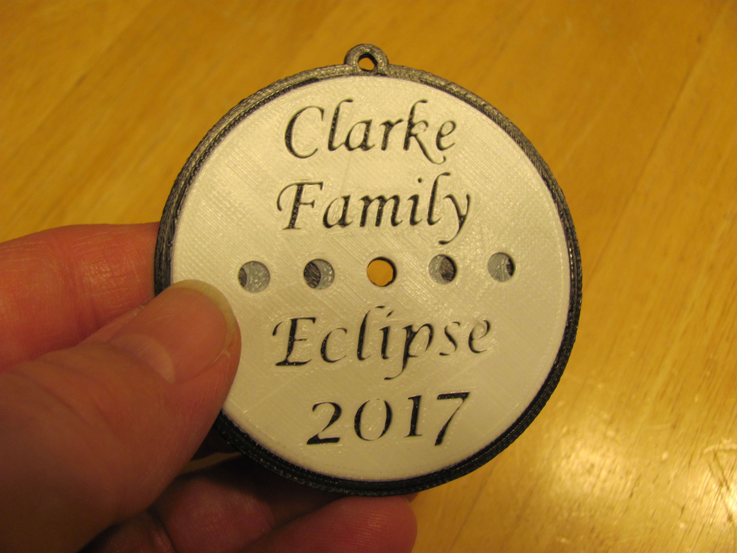 Functional Eclipse Keepsake : 3 Steps - Instructables