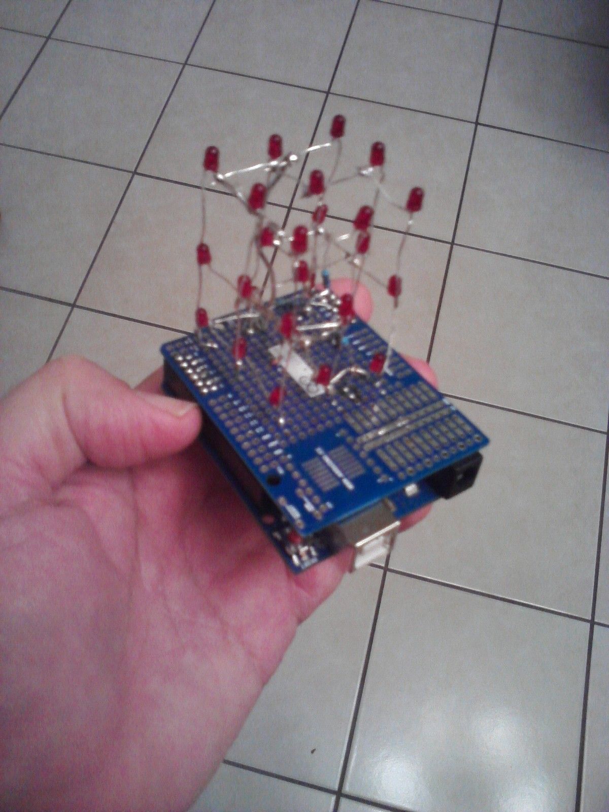 3x3x3 Red LED Cube : 12 Steps - Instructables