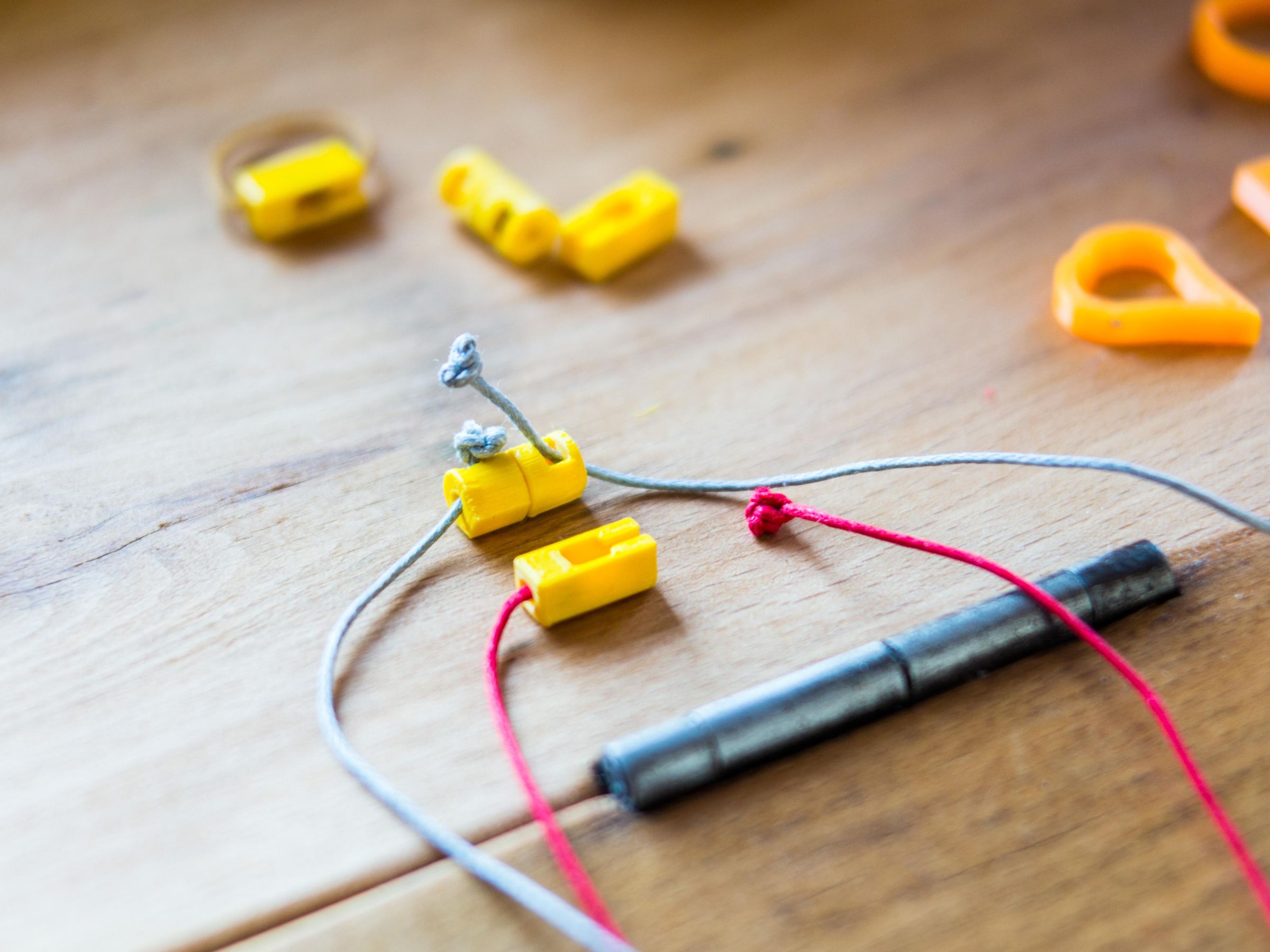 Kids Necklace Bracelet Beads Pearls DIY Jewelry 100% FDM! : 3 Steps ...