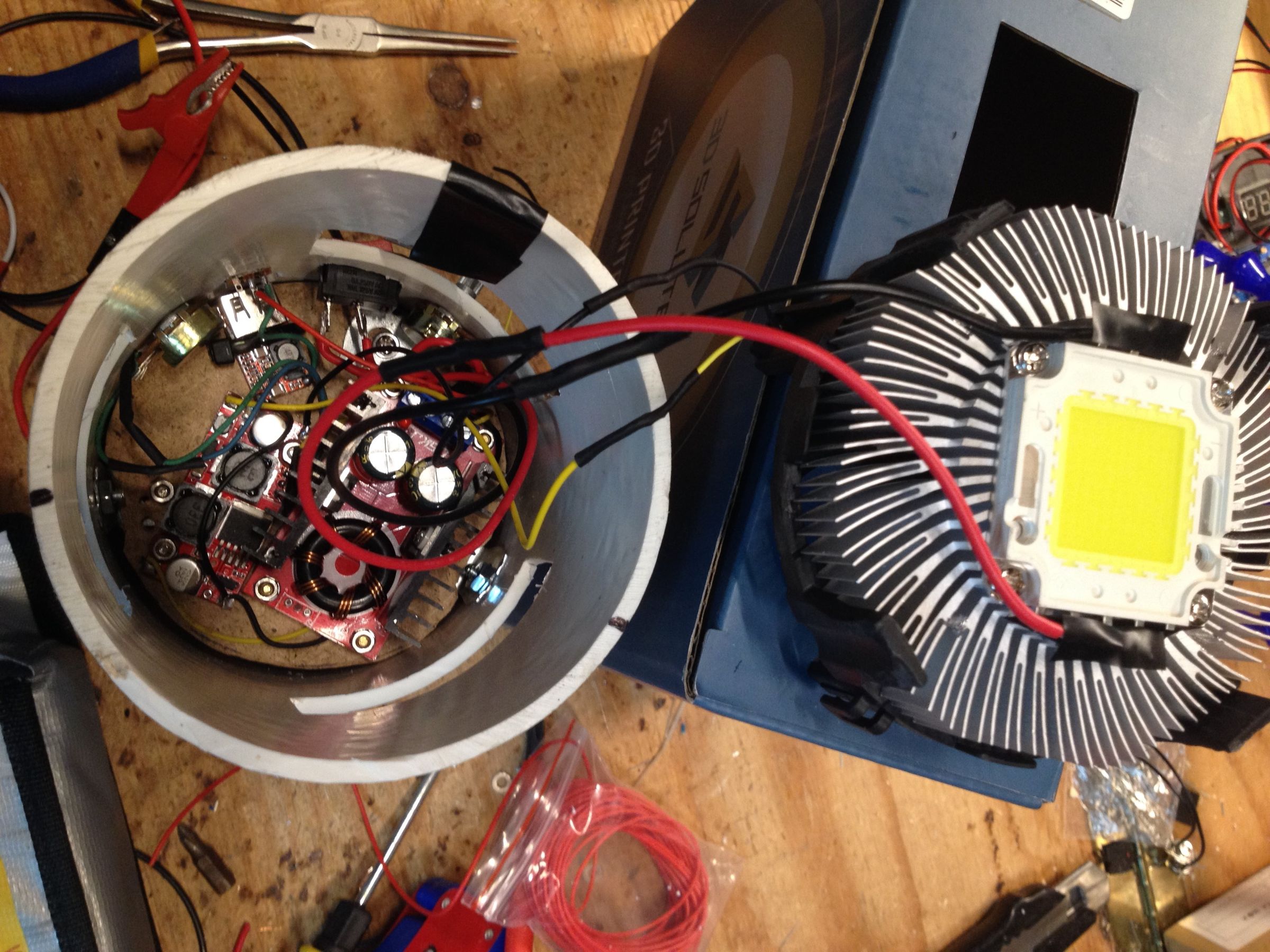 100W LED Flashlight in a PVC Pipe : 8 Steps (with Pictures) - Instructables