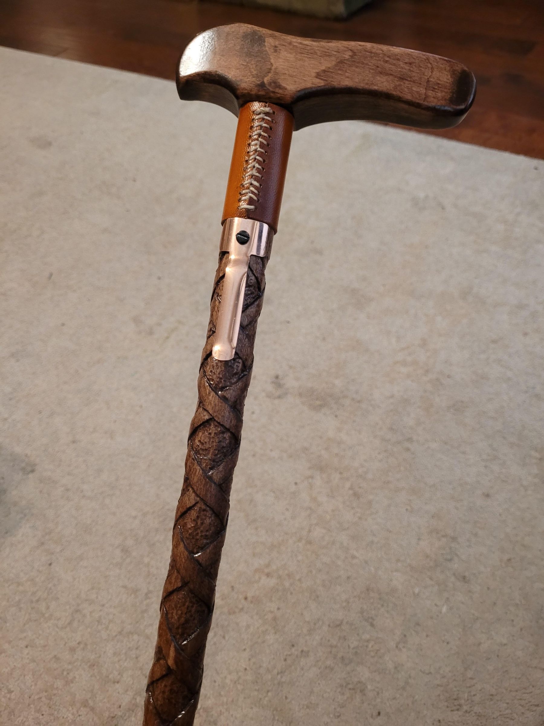 Carving a Box Weave Walking Cane : 5 Steps (with Pictures) - Instructables