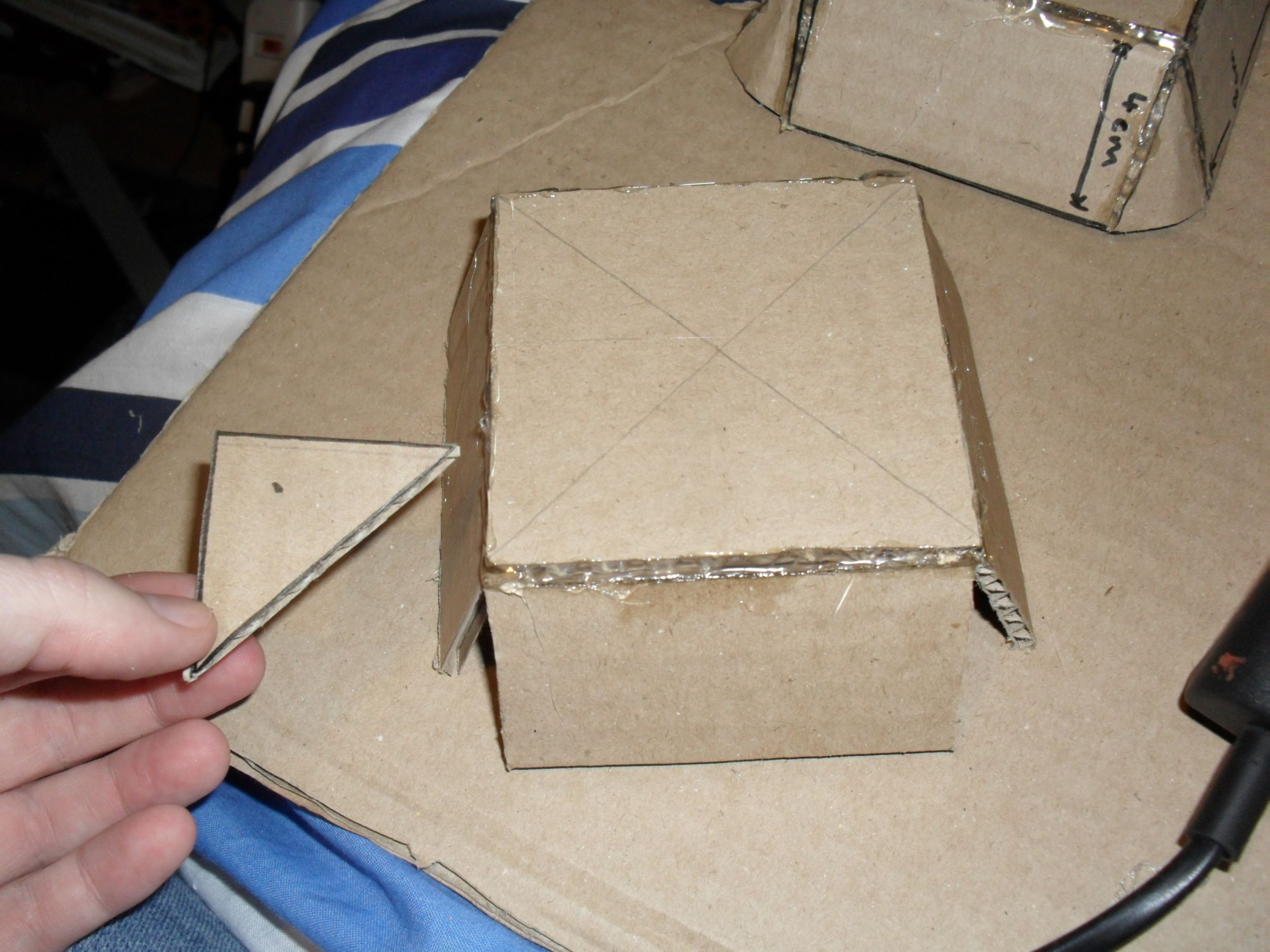 Cardboard Props: How to Make a Viking Hammer / Thors Hammer- Mjolnir ...