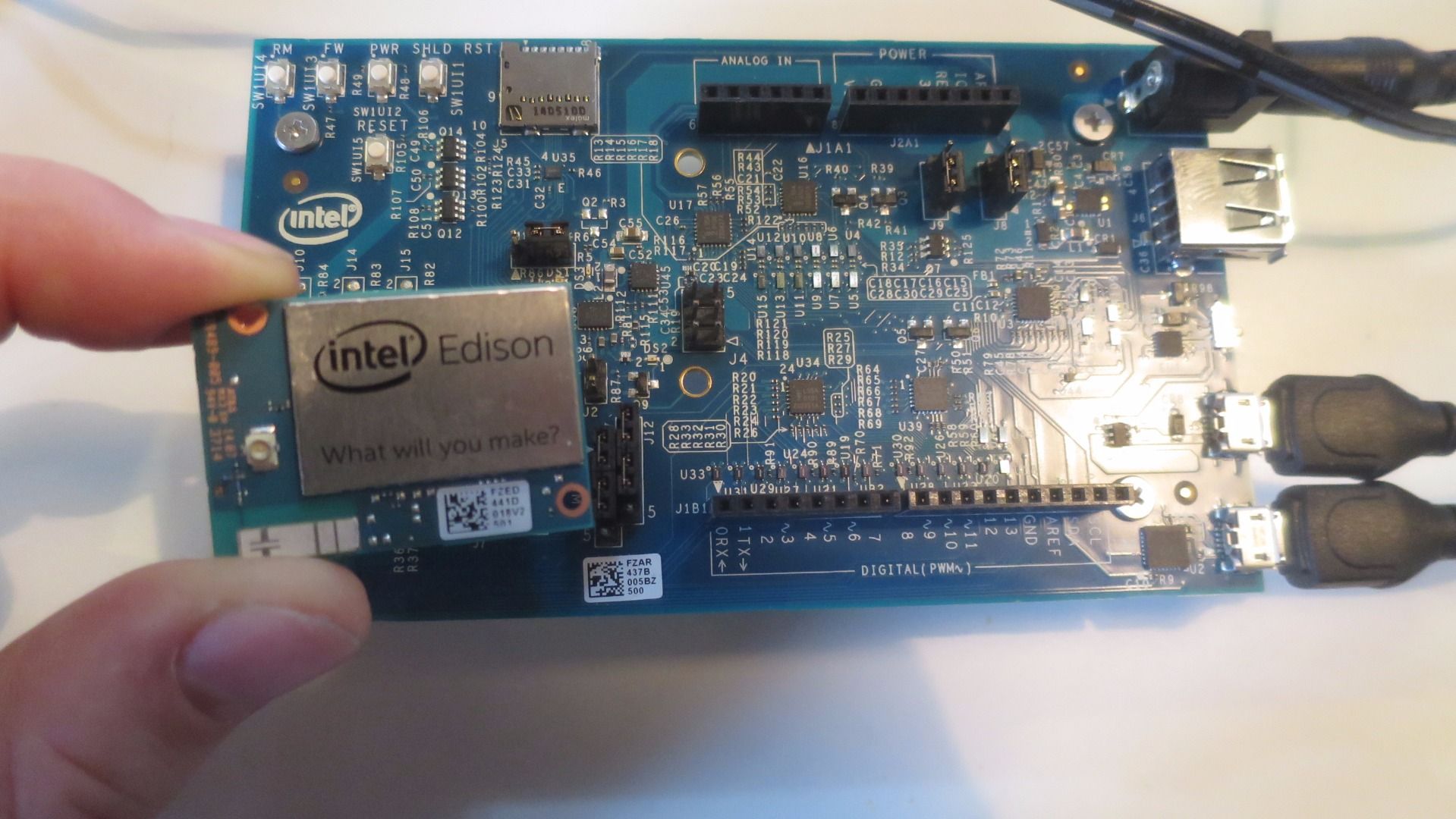 INTEL LONDON HACKTHON: HONEST! Super Beginners Guide to Setup Intel Edison + Interaktive Pixel ...