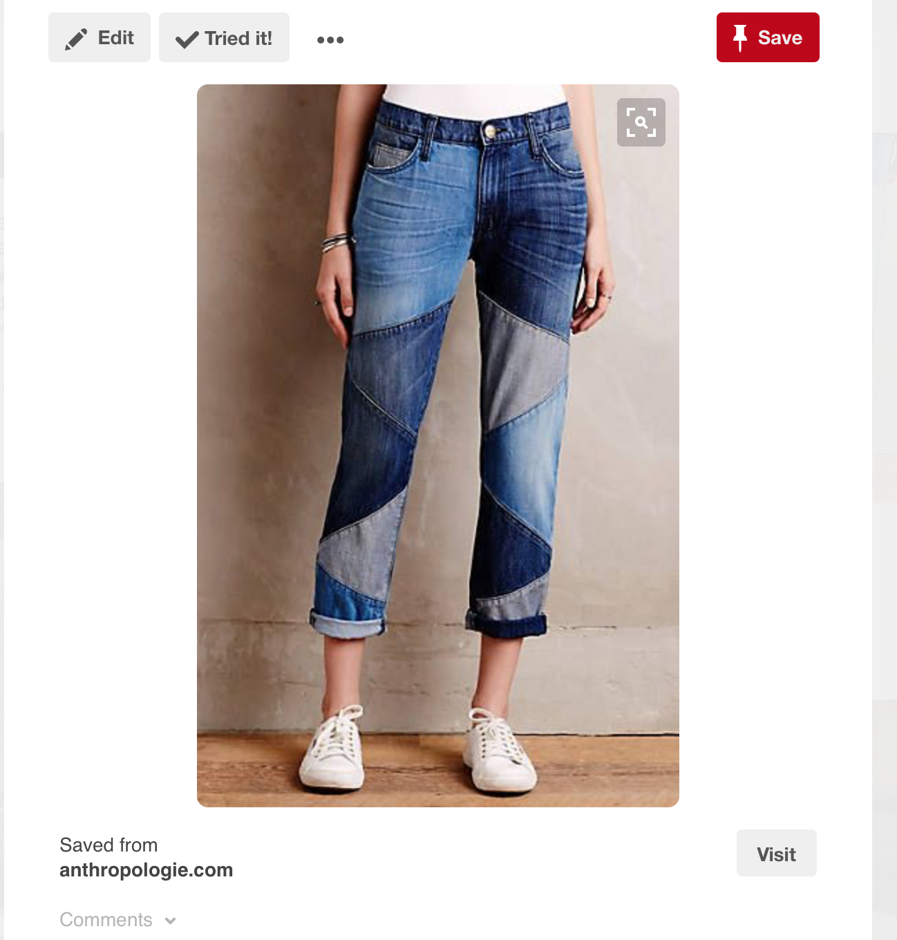 Designer Patchwork Jeans Remake : 8 Steps (with Pictures) - Instructables