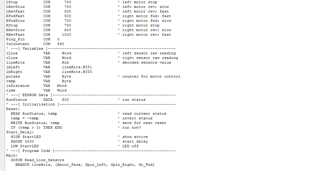 How to Code a Line Following Sumobot : 4 Steps - Instructables