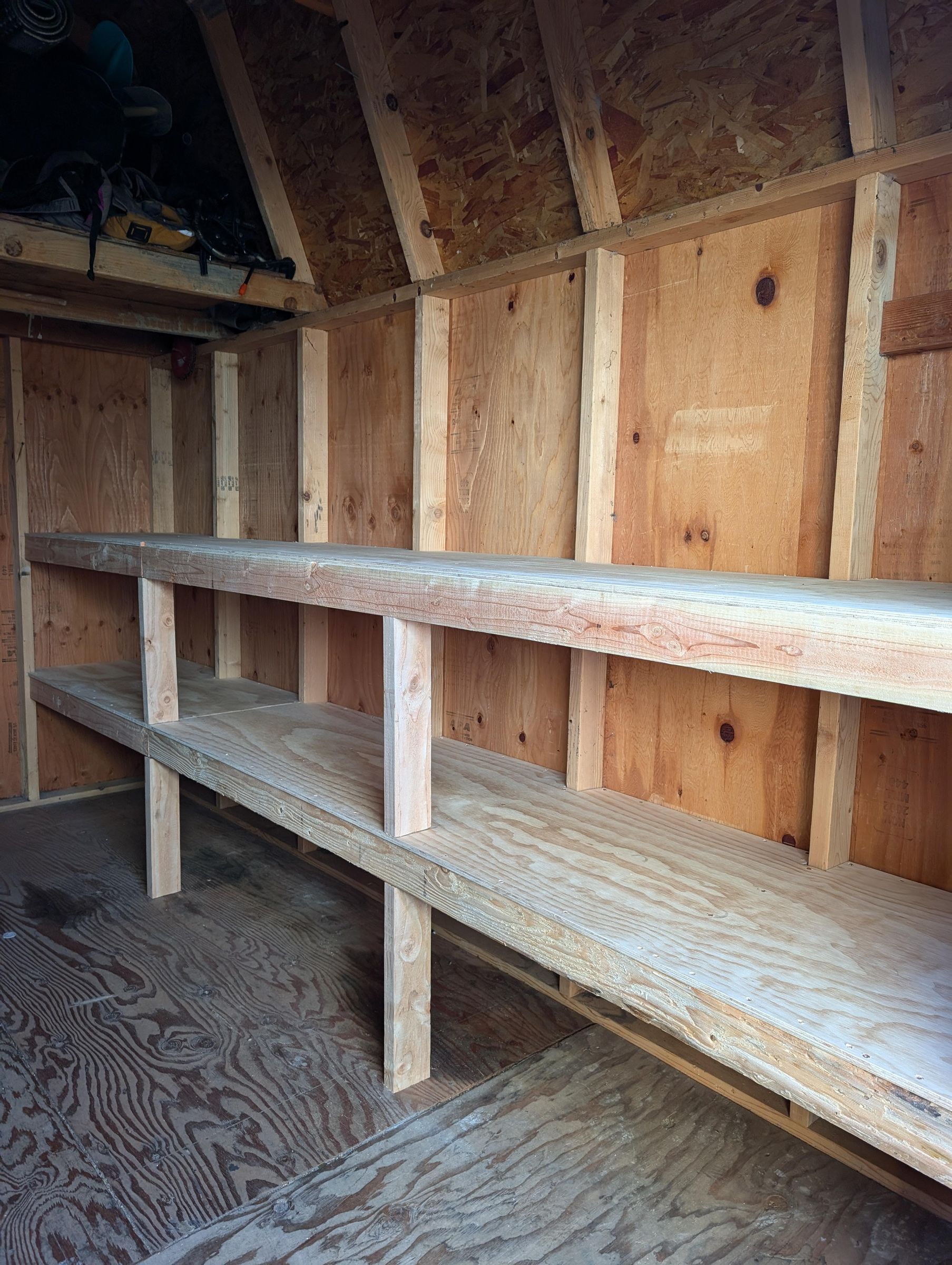 Shelving for a Storage Shed : 3 Steps - Instructables