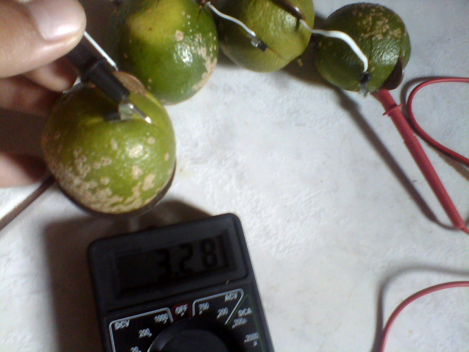 Simple Electrolytic Cell Made with Citrus Fruits : 4 Steps - Instructables