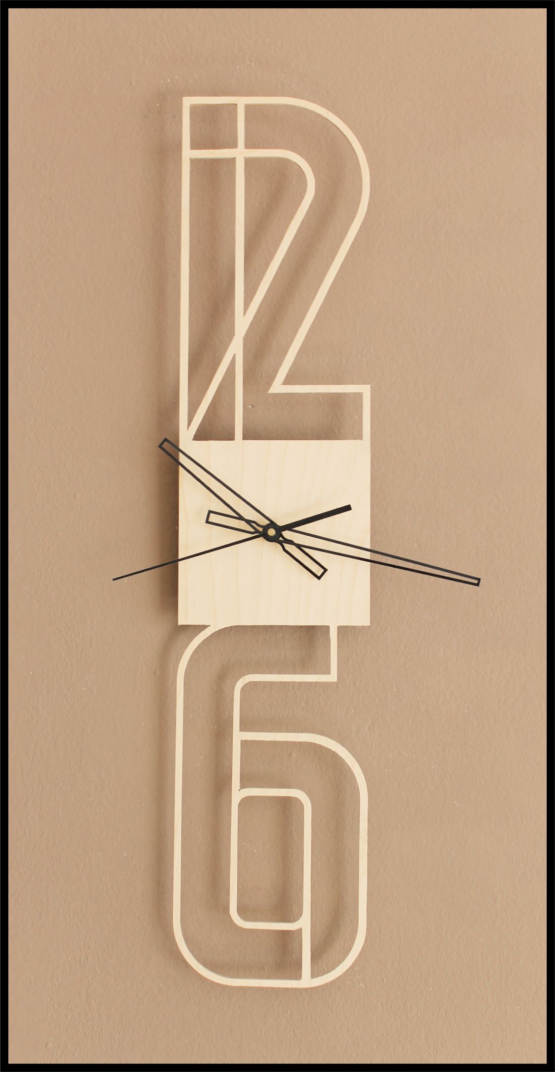Typographic Clock : 4 Steps (with Pictures) - Instructables