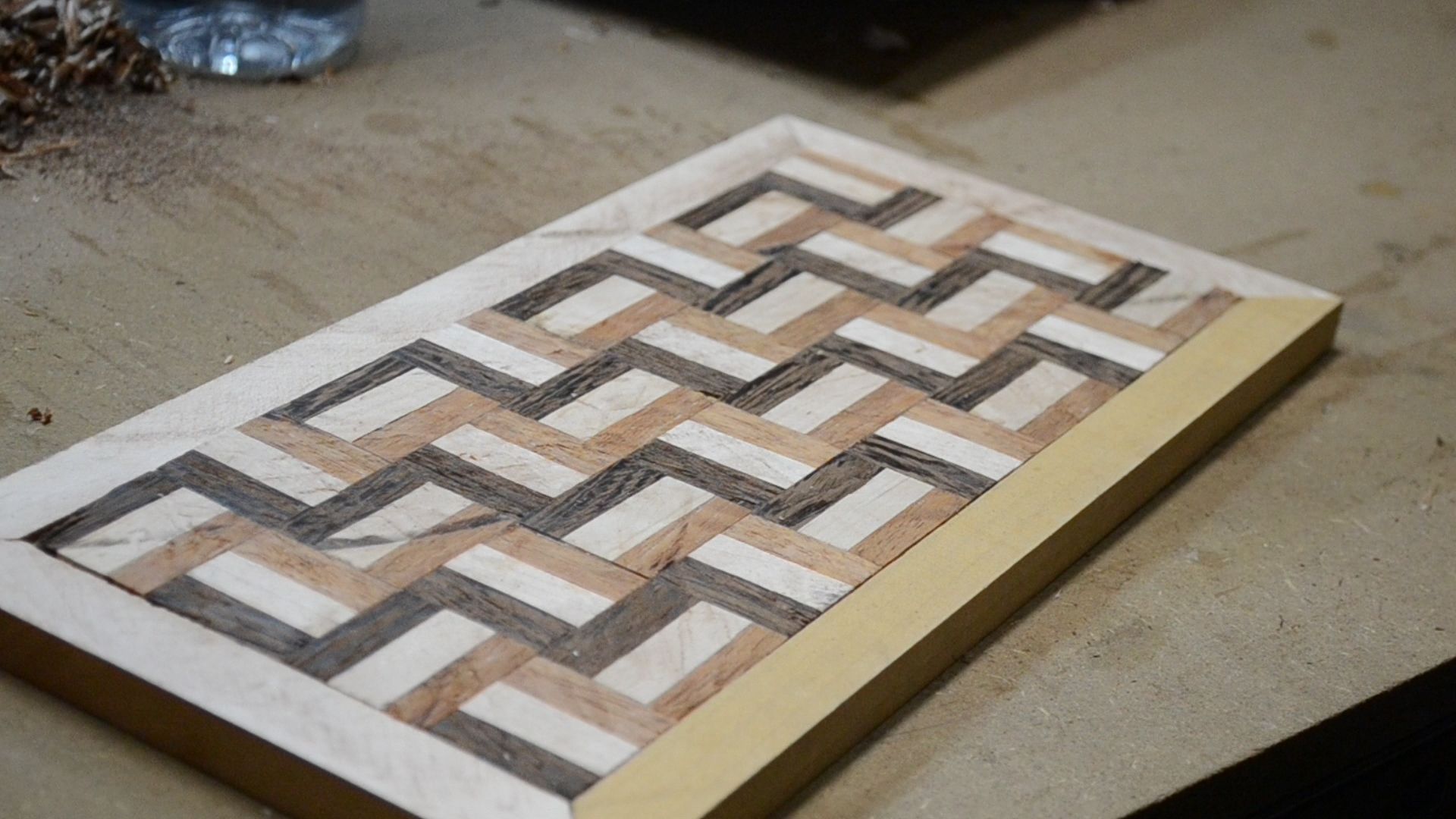 Handcrafted 100-piece Segmented Cutting Board! : 13 Steps (with ...