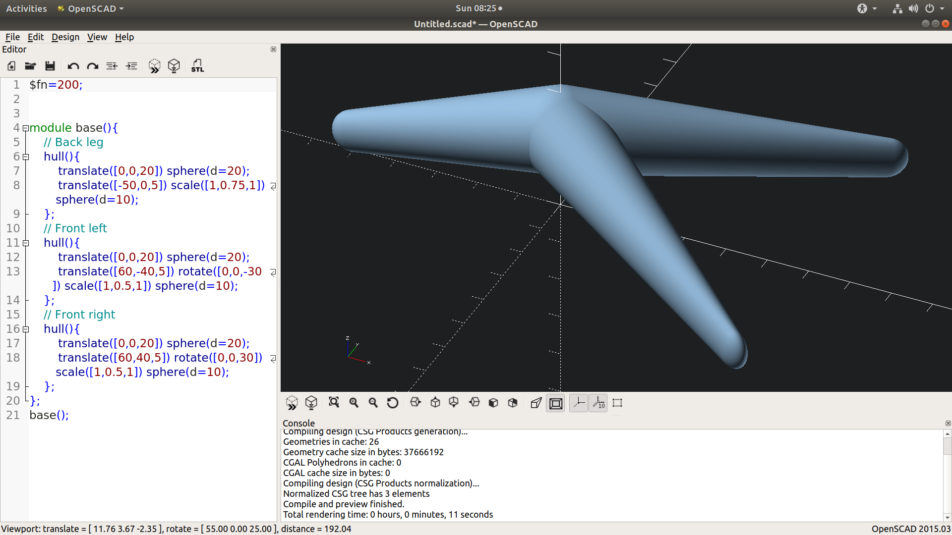 OpenSCAD: Introduction and Notes : 7 Steps - Instructables