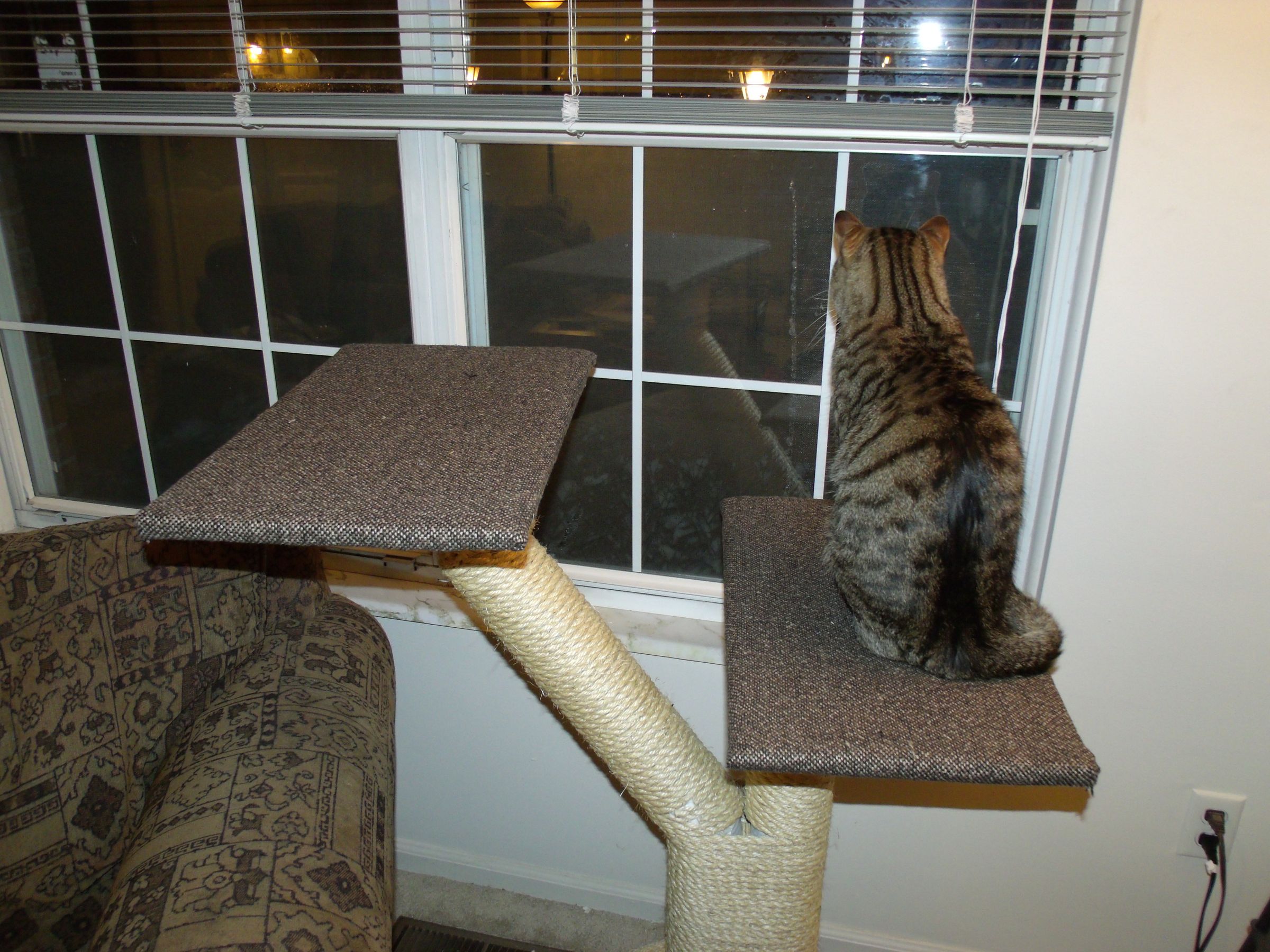 Two Platform Sisal Rope Cat Tree : 12 Steps (with Pictures) - Instructables
